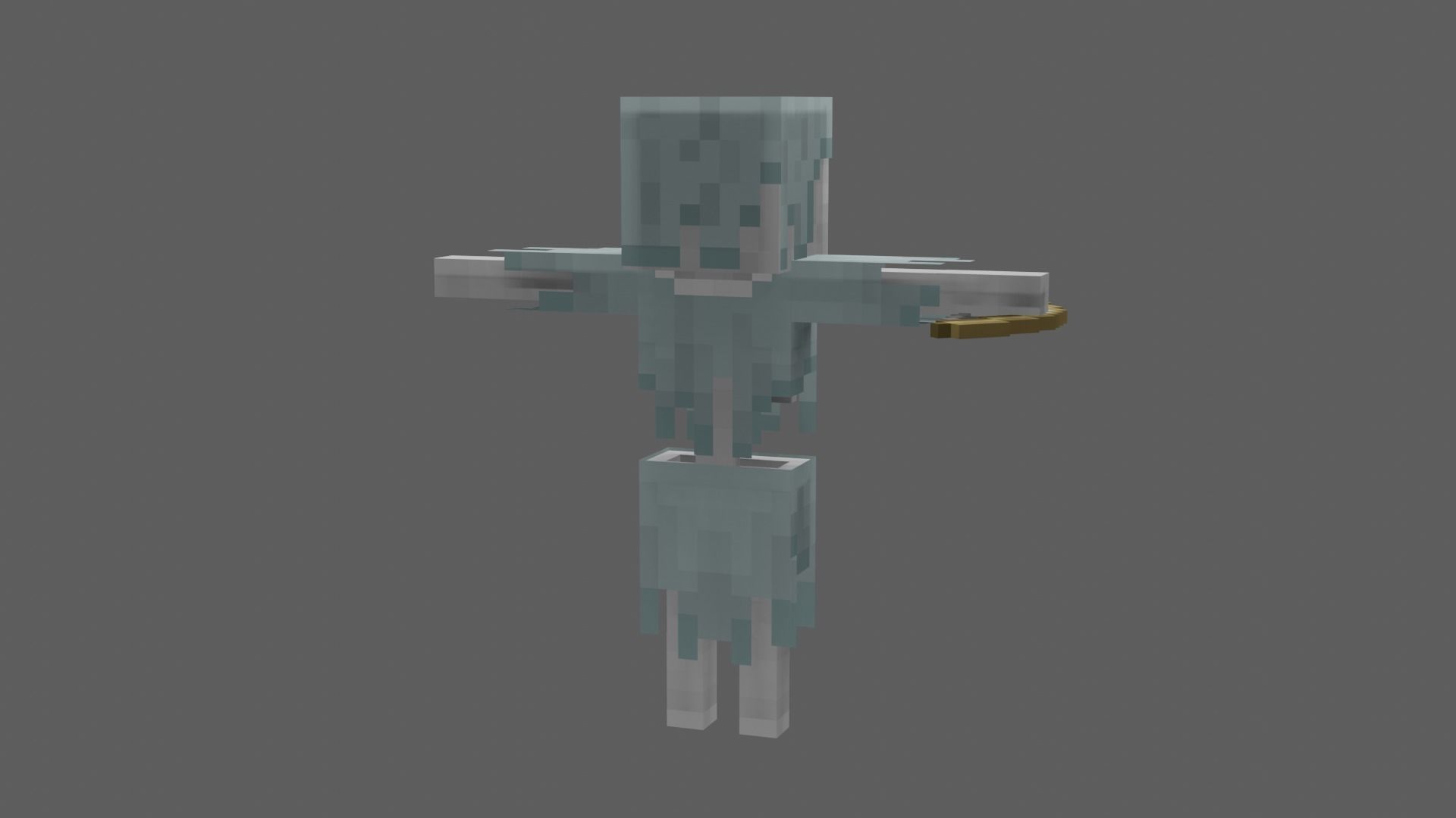 3D model Minecraft Stray VR / AR / low-poly | CGTrader