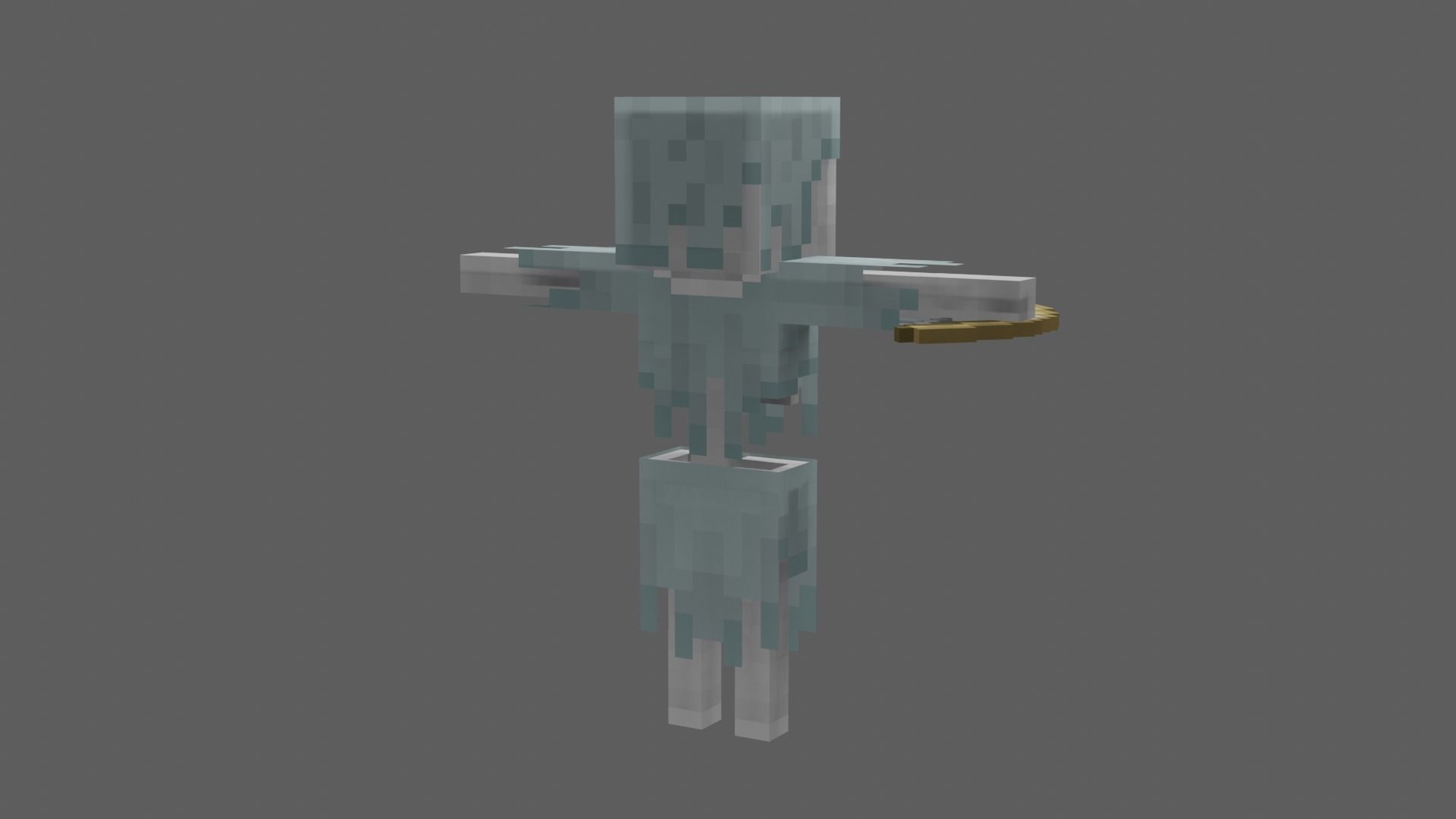 3D model Minecraft Stray VR / AR / low-poly | CGTrader