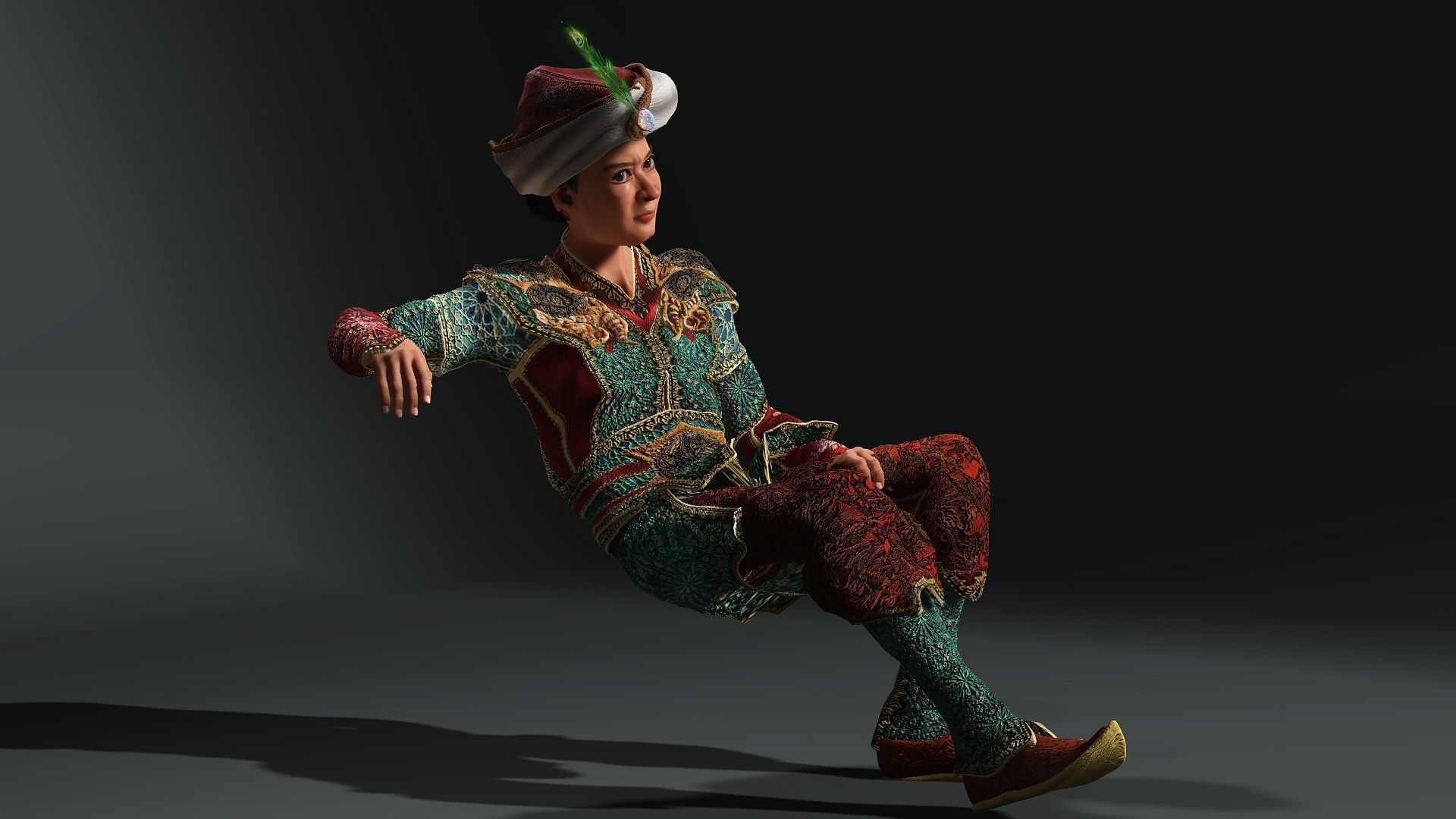 Prince High quality character full Rigged and Animated 3D model ...