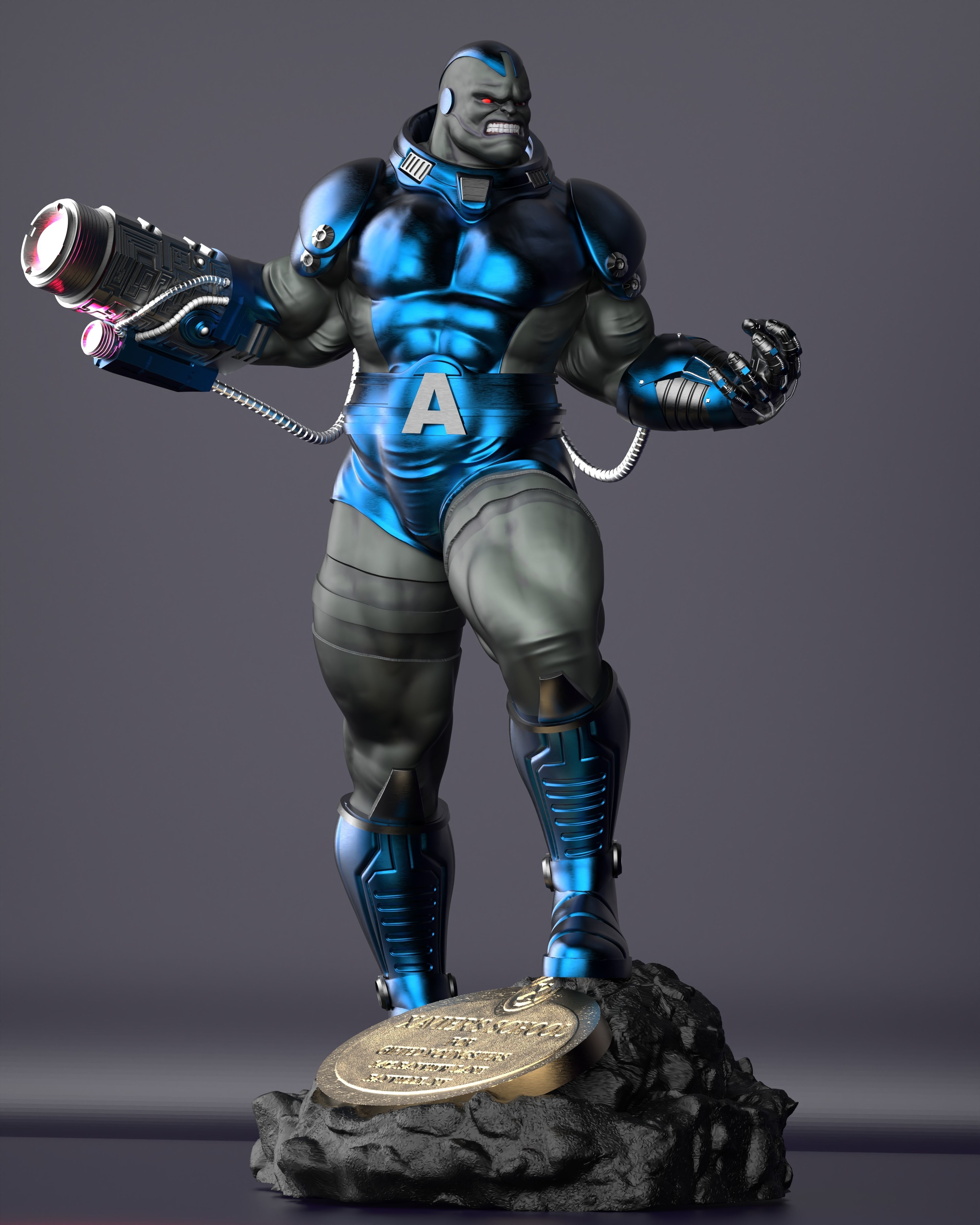 Apocalypse X-Men 3D model 3D printable | CGTrader