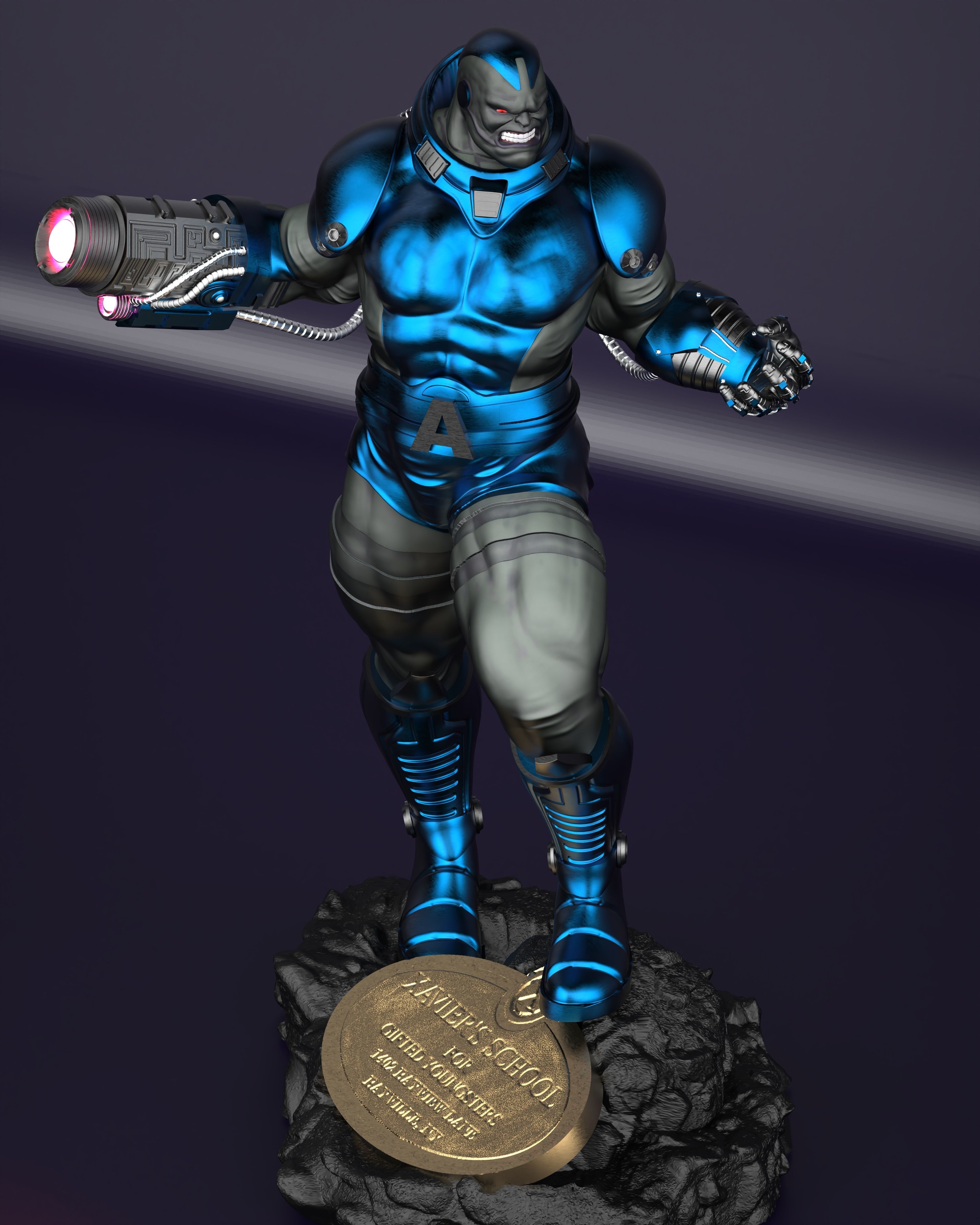 Apocalypse X-Men 3D model 3D printable | CGTrader