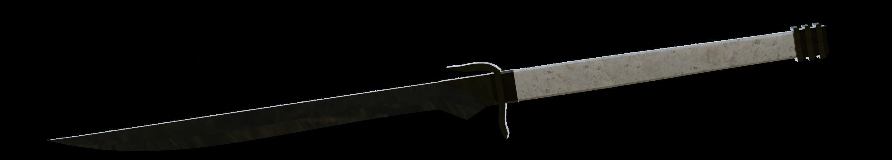 Half Leaf Sword free 3D model | CGTrader