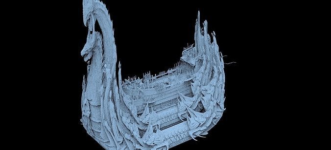 Kharon the Ferryman Ship 3 3D model | CGTrader