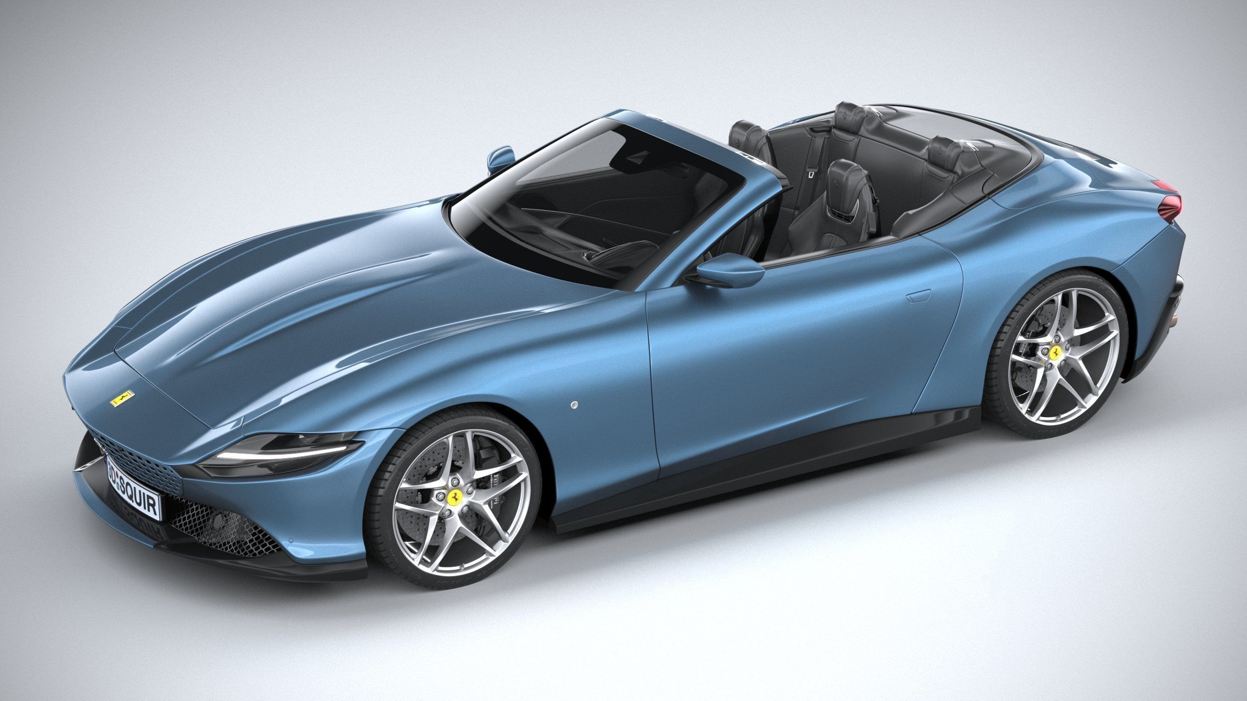 Ferrari Roma Spider 2024 3D model | CGTrader