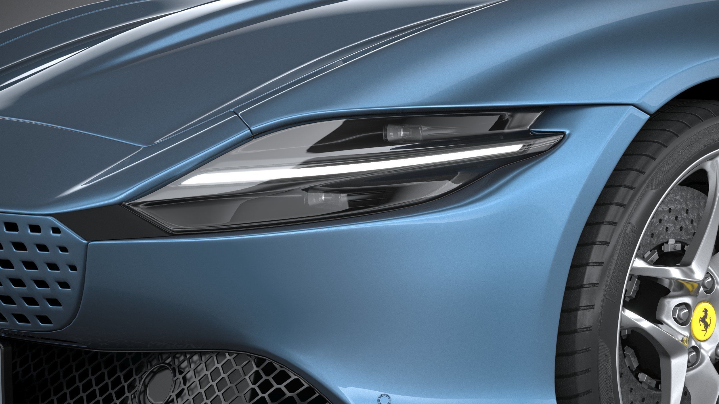 Ferrari Roma Spider 2024 3D model | CGTrader