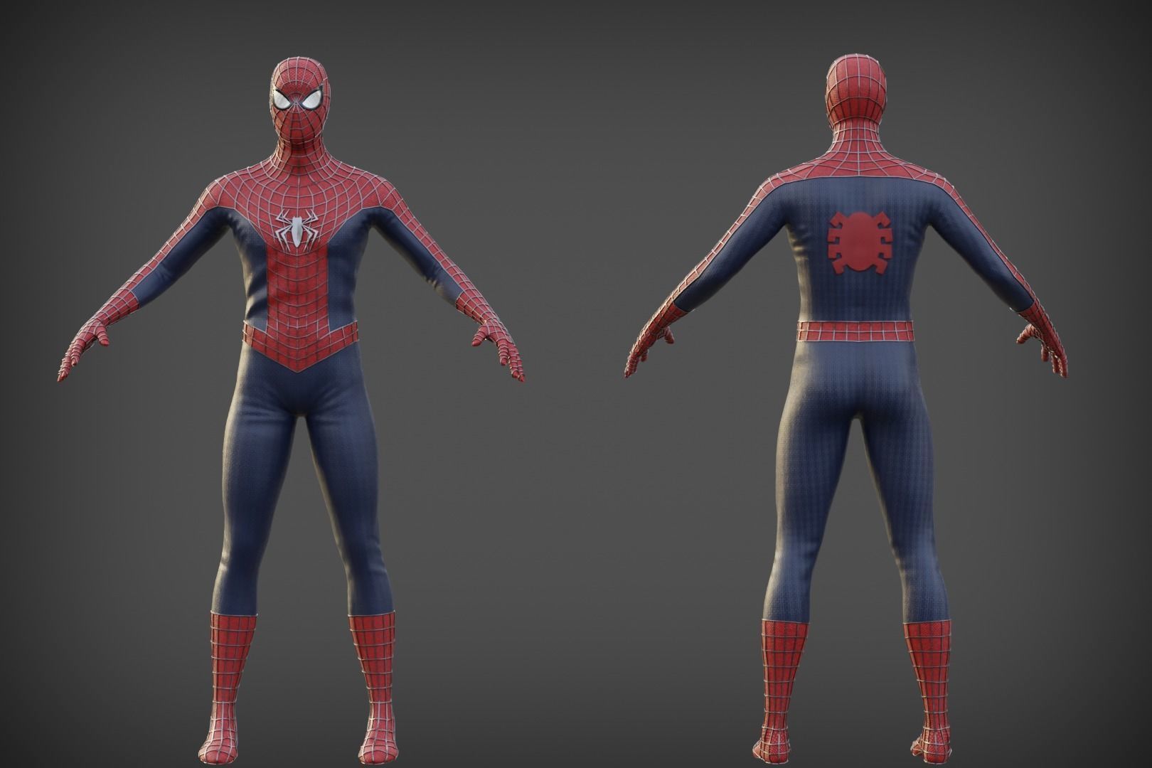 Spider-Man 3D Model 3D model rigged | CGTrader