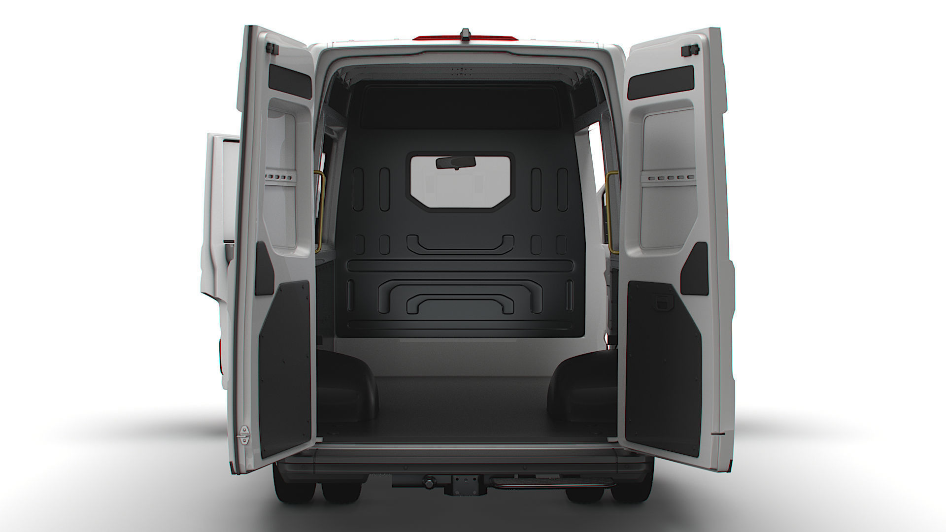 VW Crafter Combi L2H2 HQ Interior 2023 3D model | CGTrader