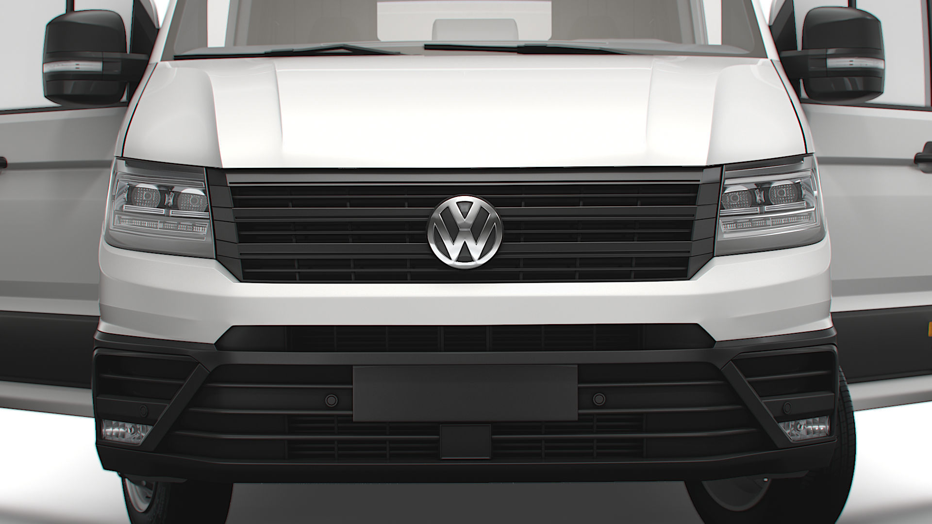 VW Crafter Combi L2H2 HQ Interior 2023 3D model | CGTrader