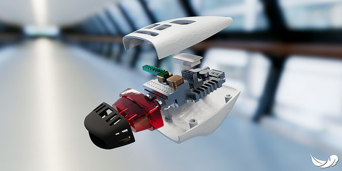 Star Trek TNG Type 1 Phaser with internals 3D model 3D printable | CGTrader