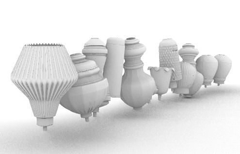 Vase decorated 3d model free 3D model 3D printable | CGTrader