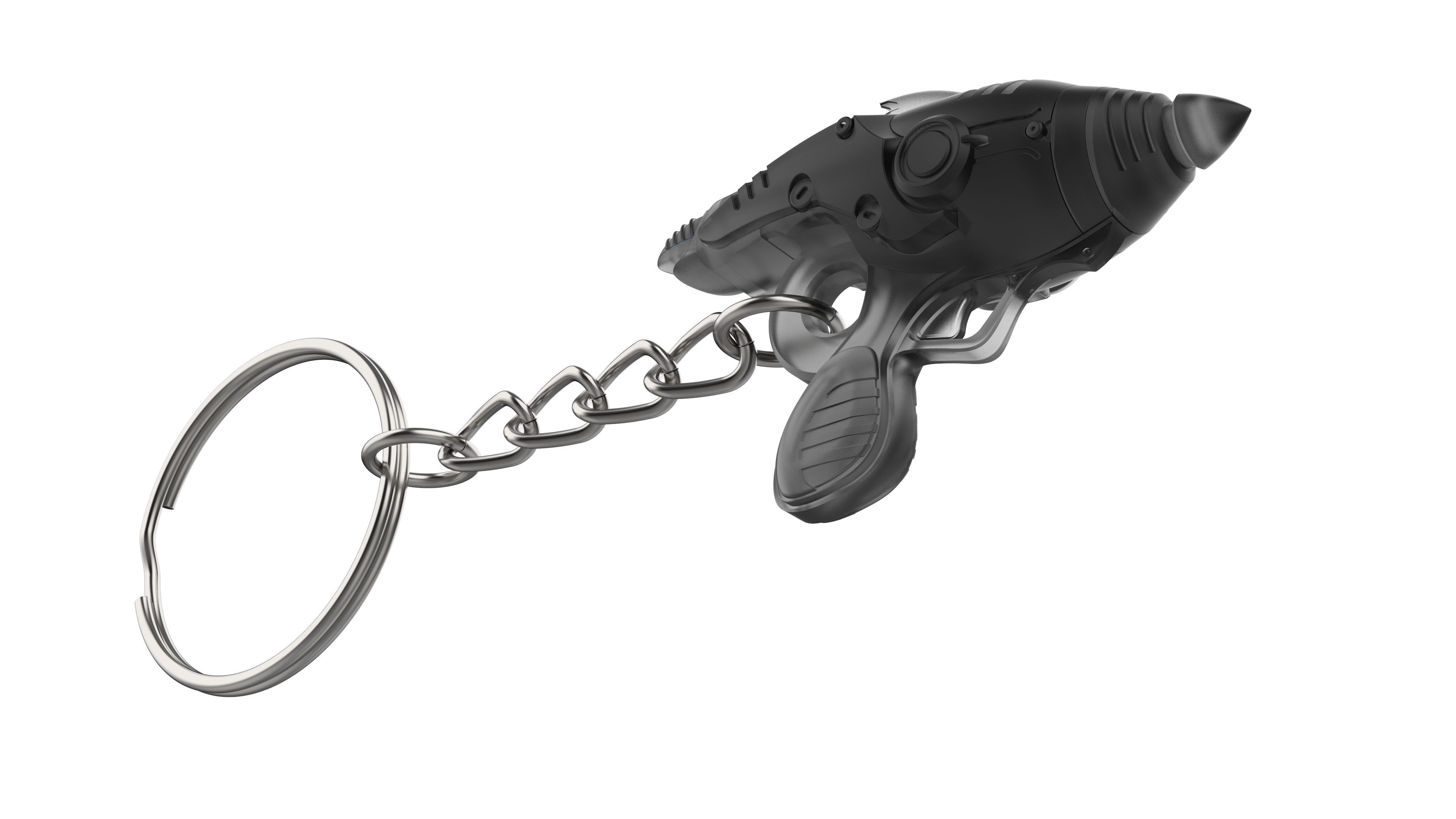 Keychain - Alien Blaster - Fallout - Printable - STL 3D model 3D ...