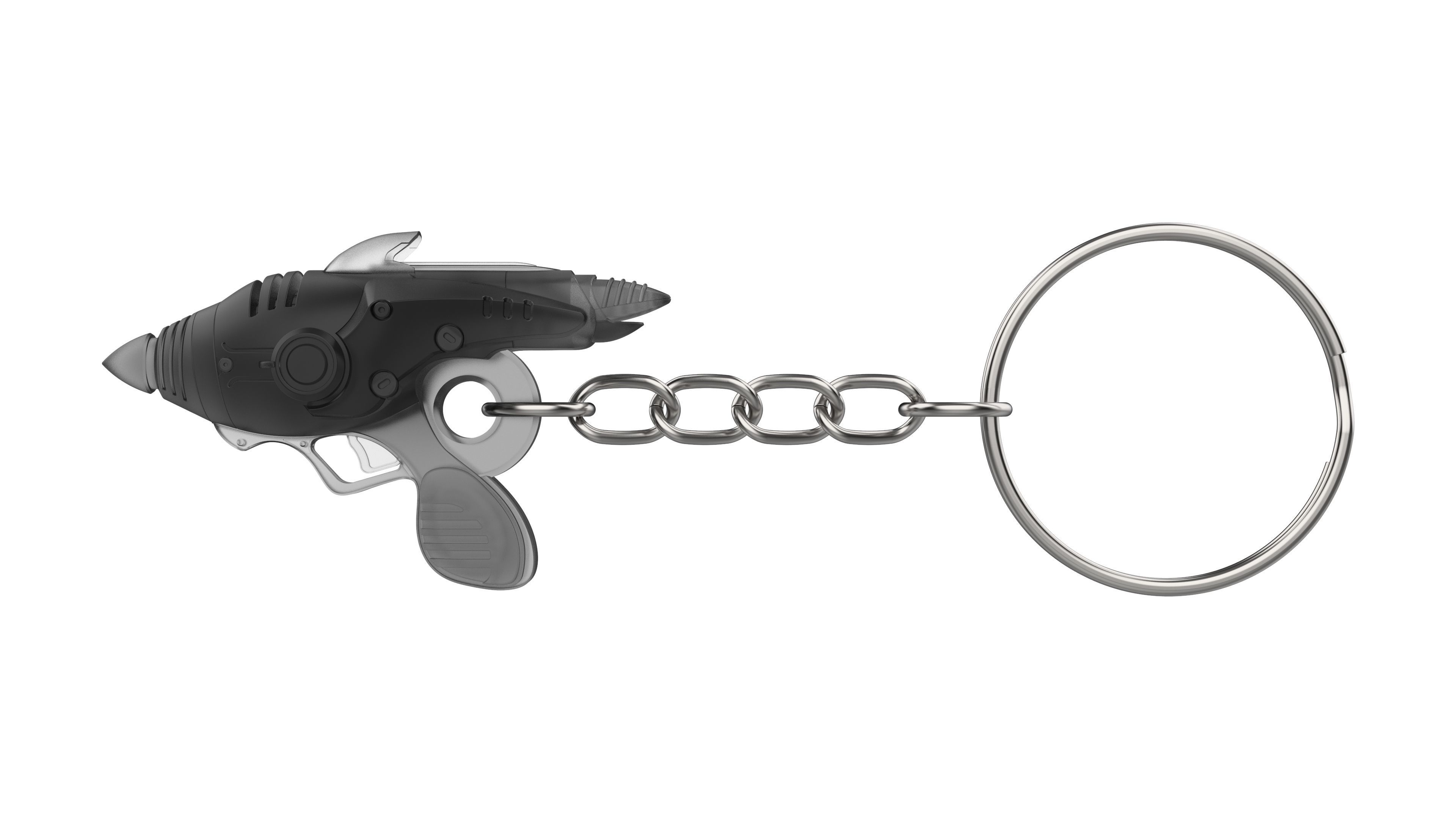 Keychain - Alien Blaster - Fallout - Printable - STL 3D model 3D ...