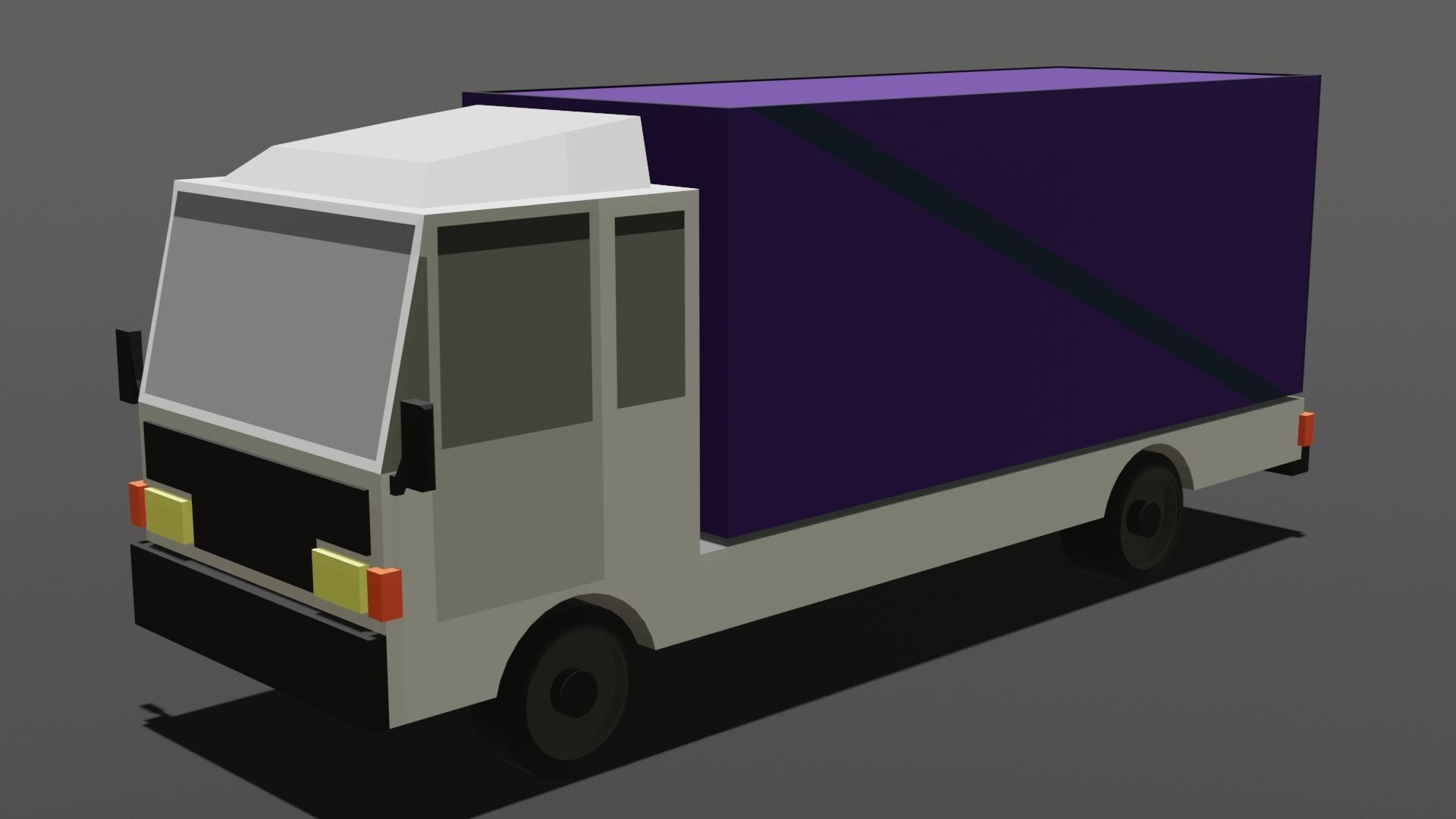 3D model Low-Poly Trucks Pack VR / AR / low-poly | CGTrader