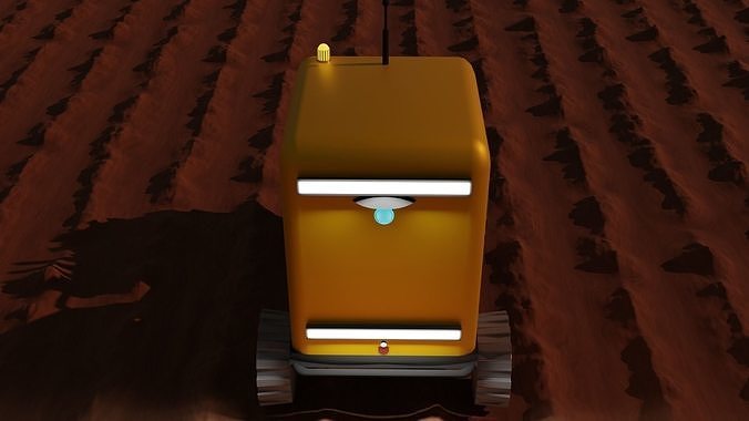 Robo-Tractor 3D model | CGTrader