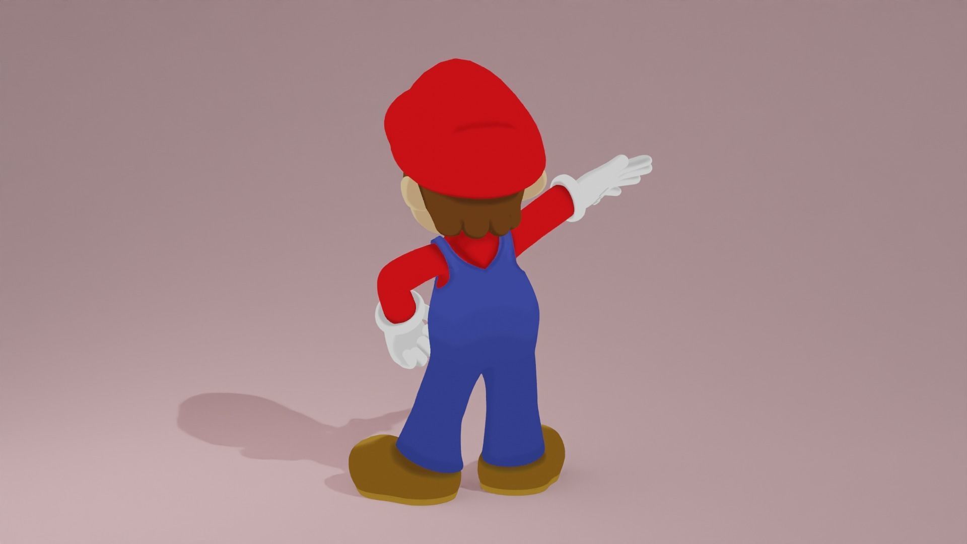 Mario cartoon Mario and Luigi 3D model rigged | CGTrader