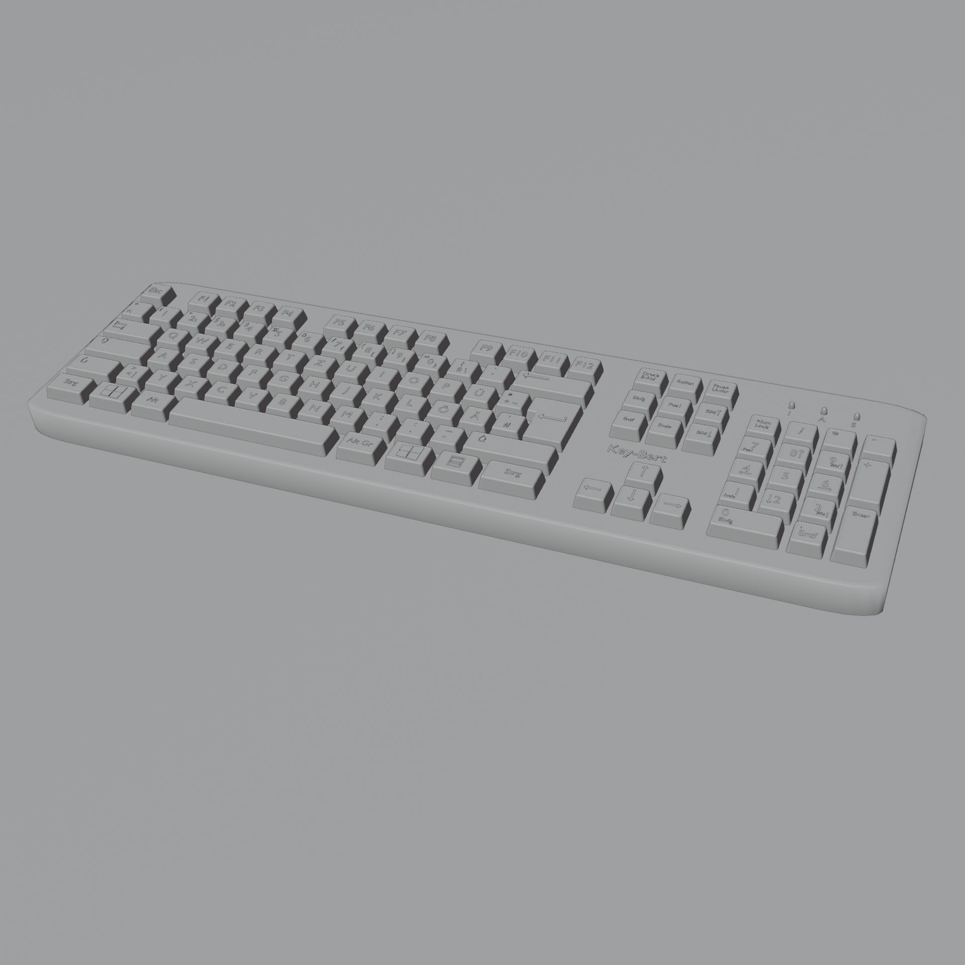 3D model Keyboard - 3D Model VR / AR / low-poly | CGTrader