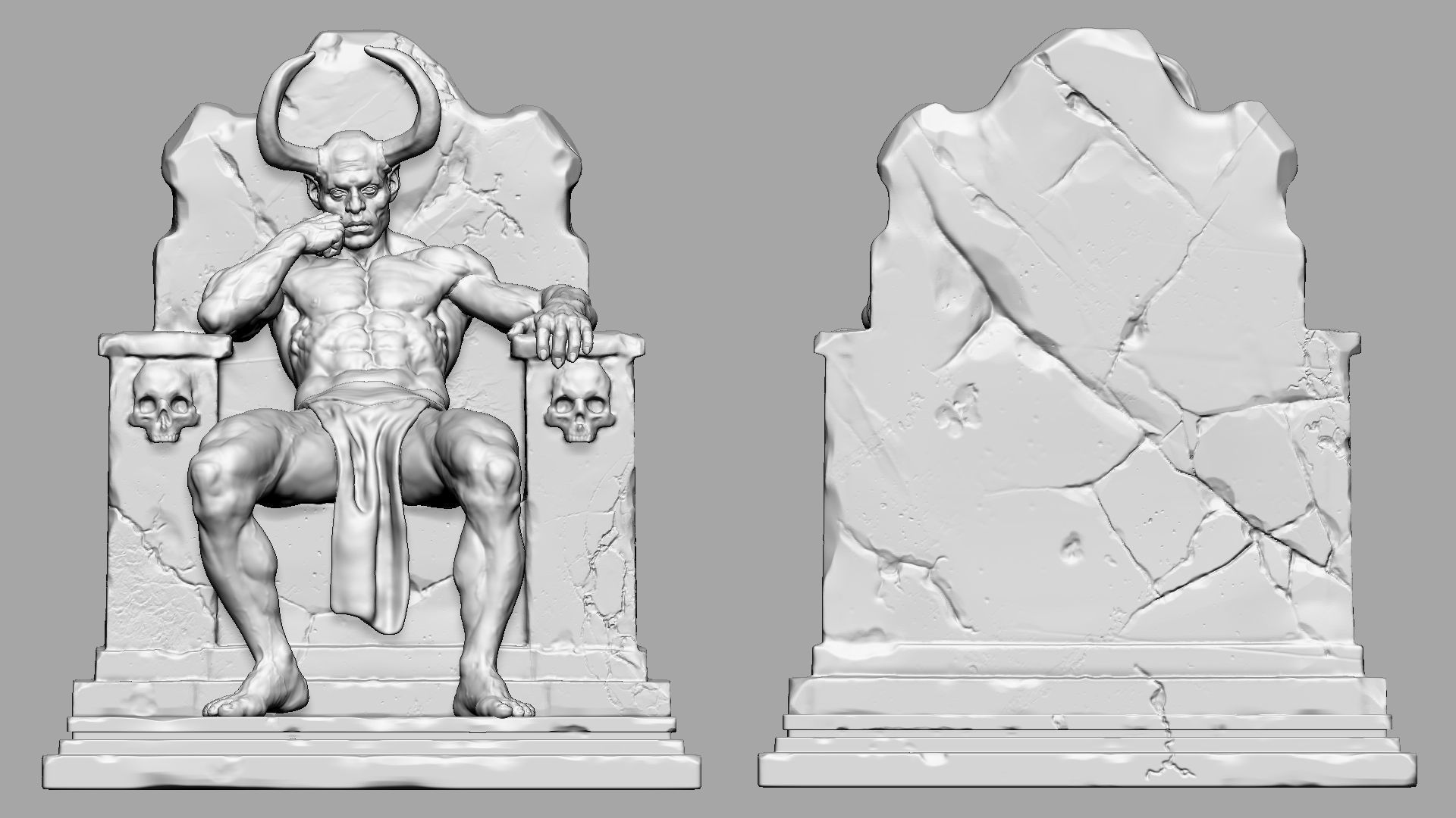 Devil 3D model 3D printable | CGTrader