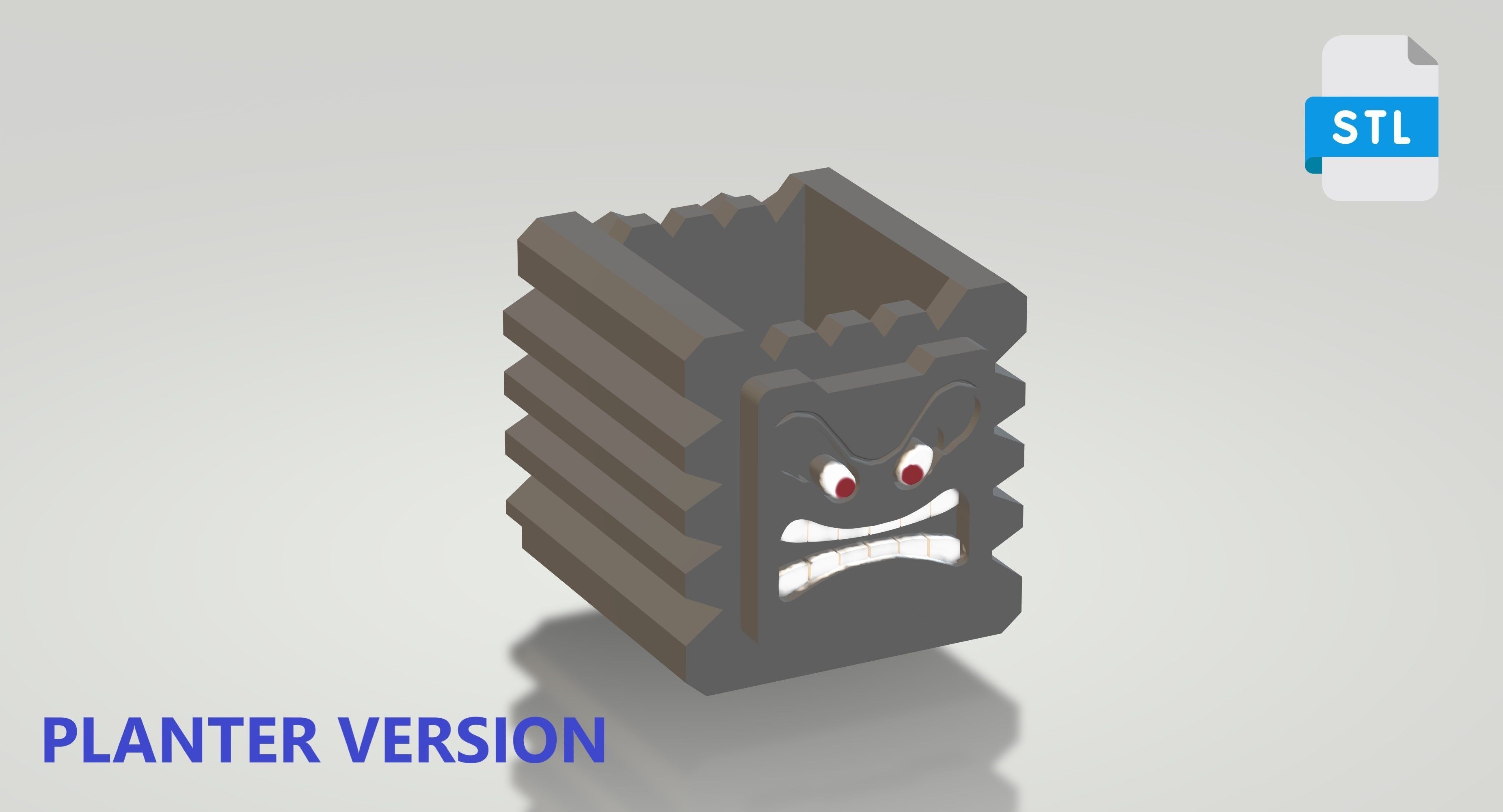 Bros Mario Blocks Planter and Boxes 3D model 3D printable | CGTrader