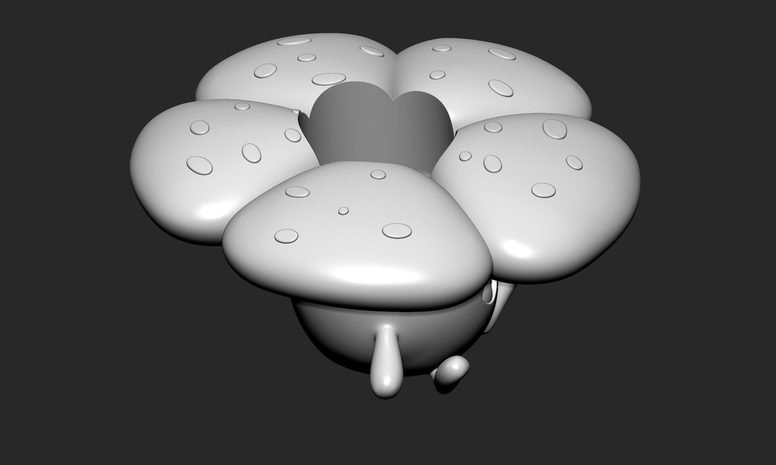 Pokemon - Plant Vase Vileplume 3D model 3D printable | CGTrader