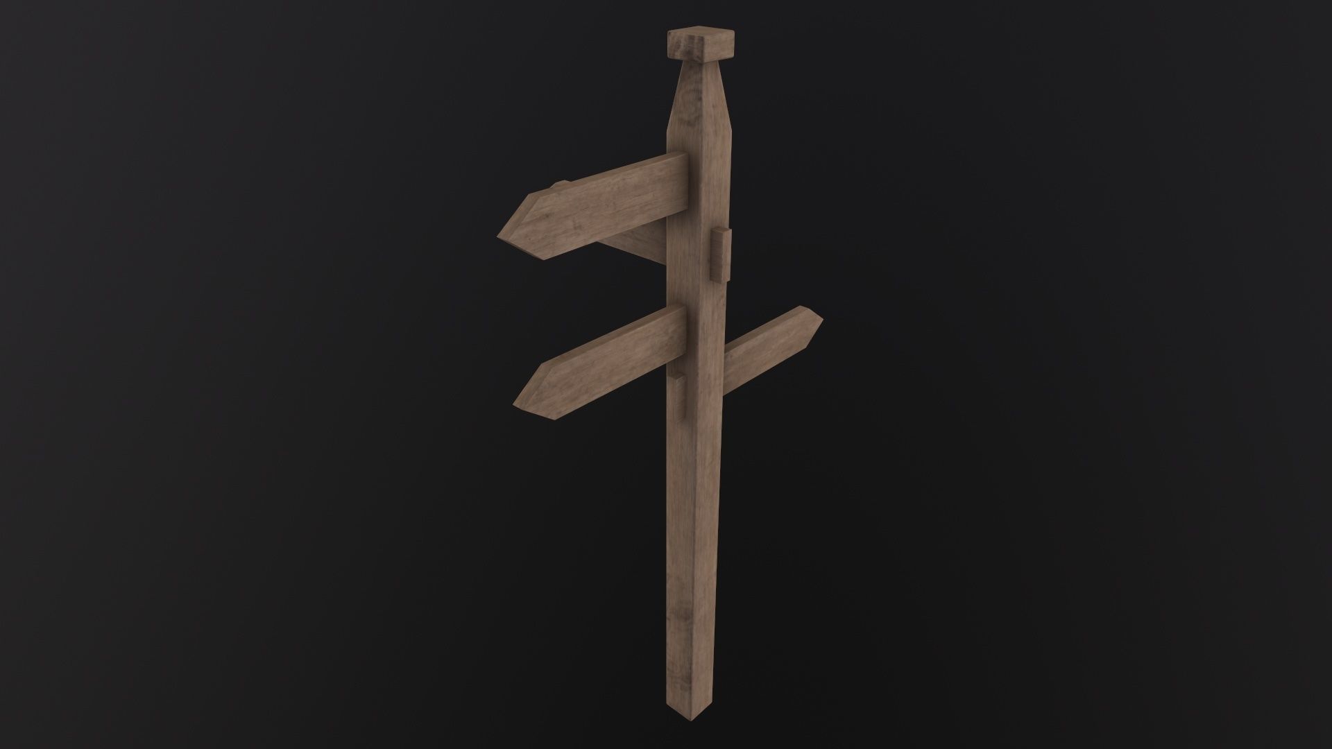 3D model Signpost 3D Model VR / AR / low-poly | CGTrader