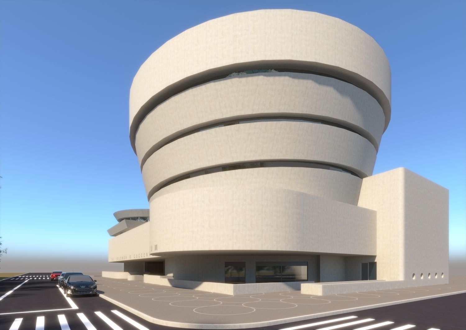 Guggenheim Museum 3D model 3D model | CGTrader