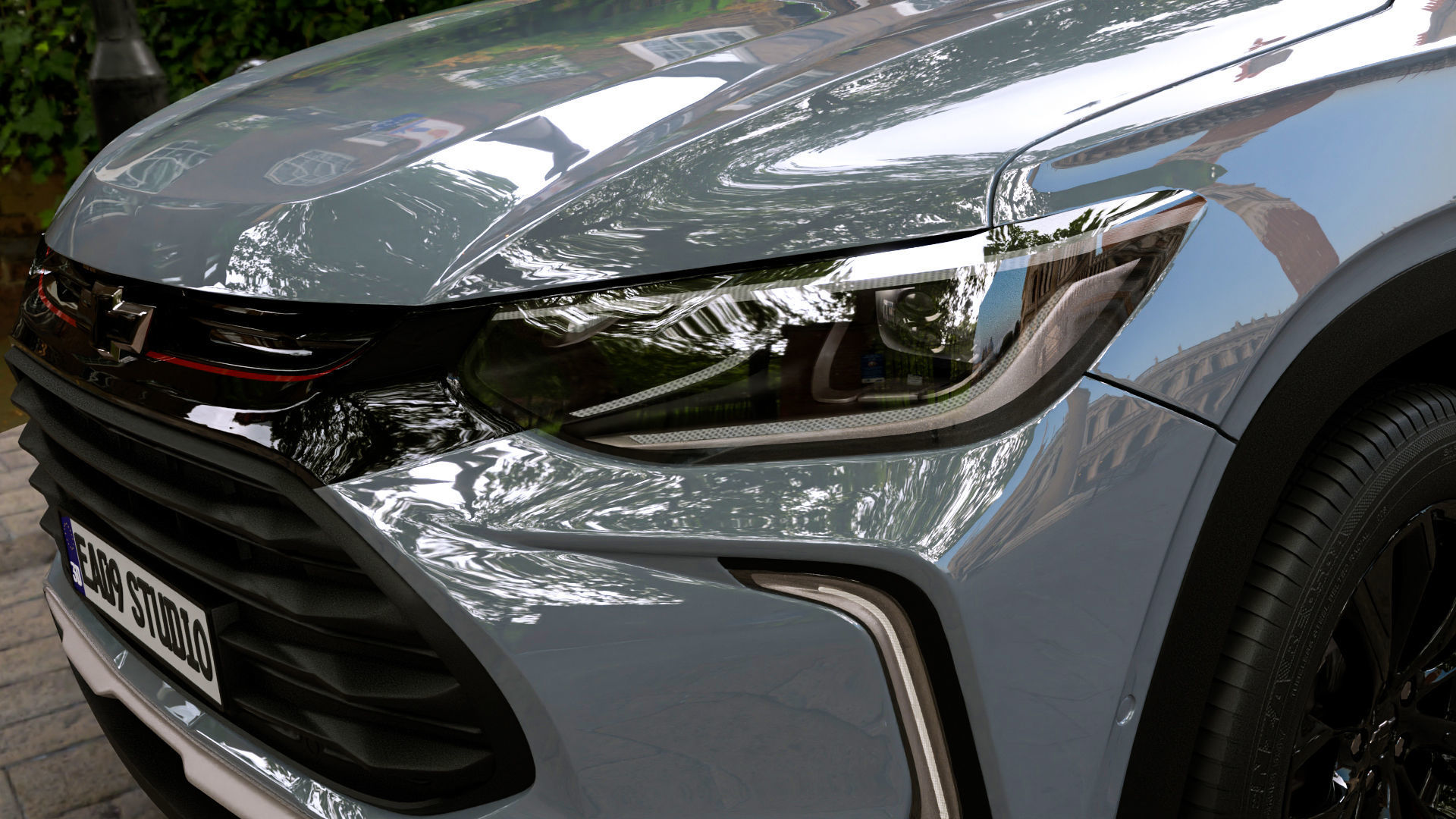 2022 Chevrolet Tracker LT Redline 3D model | CGTrader