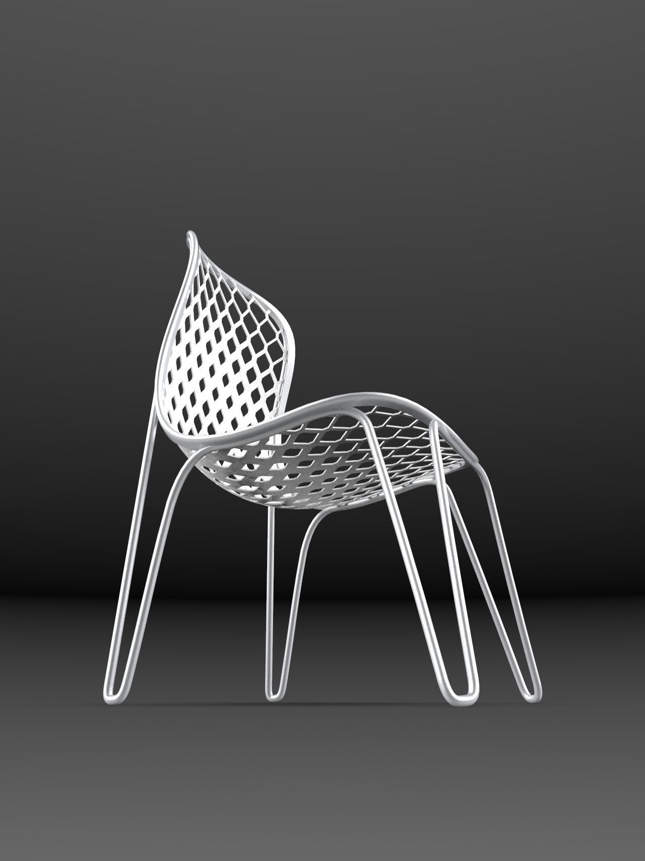 Parametric chair 1 3D model | CGTrader