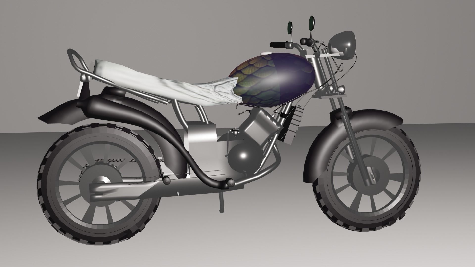 Motorcycle 3D model 3D model | CGTrader