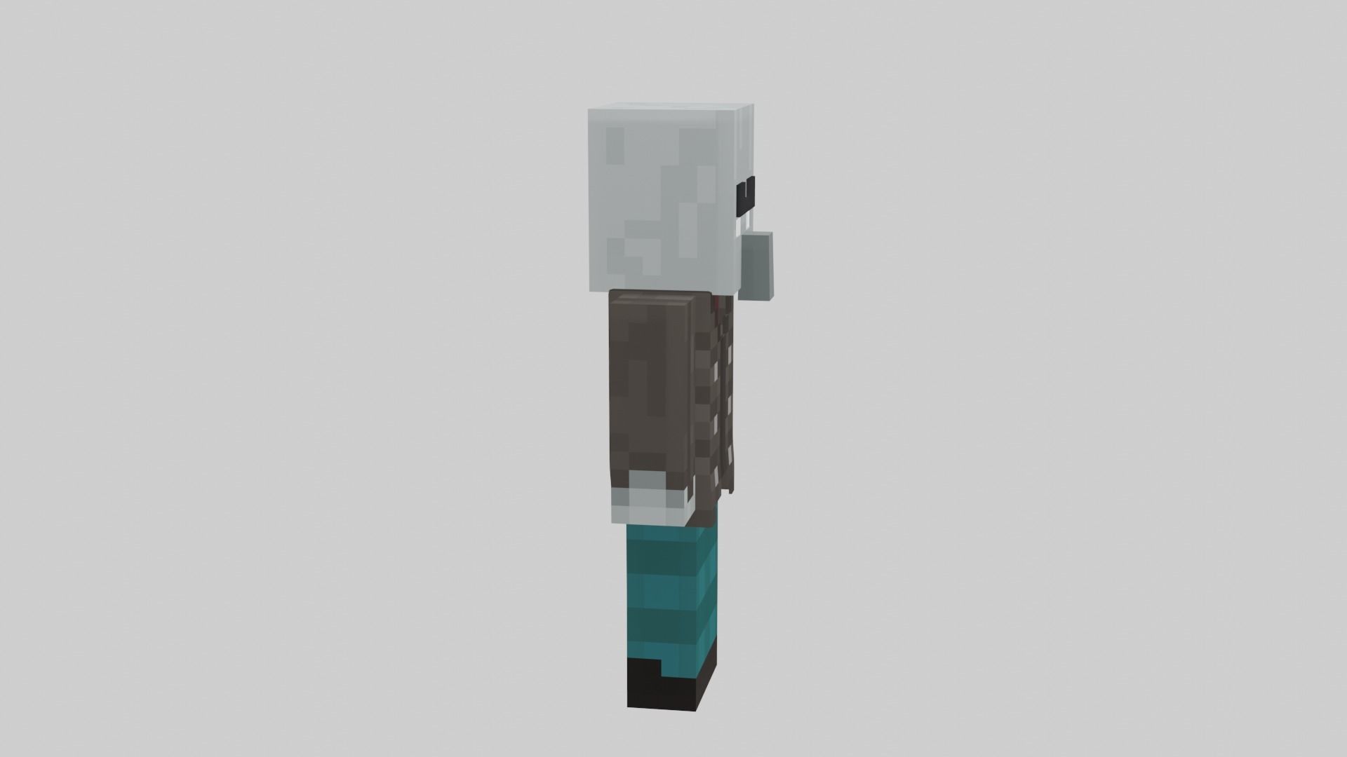 3D model Minecraft Vindicator Rigged VR / AR / low-poly | CGTrader