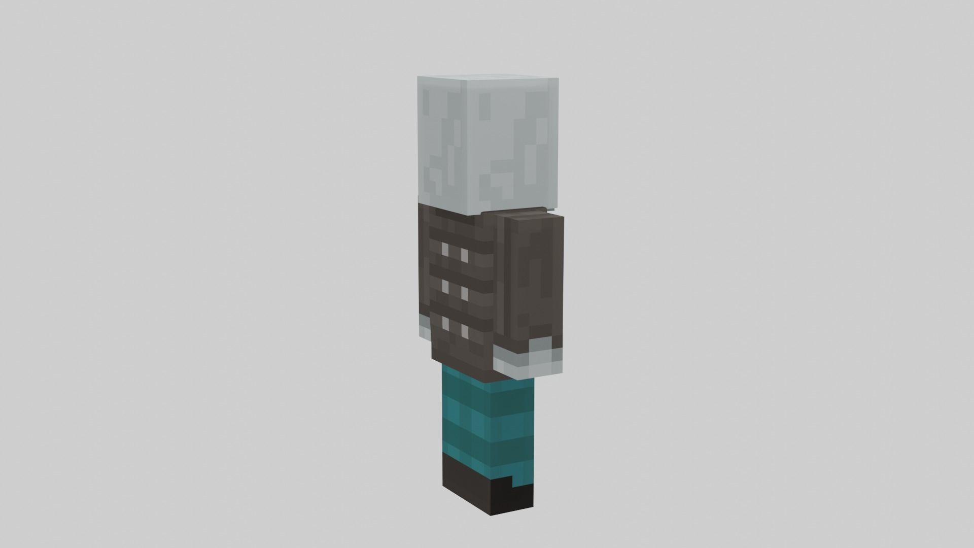 3D model Minecraft Vindicator Rigged VR / AR / low-poly | CGTrader