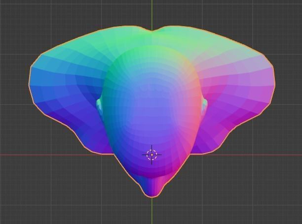 Simple Head Retopo 3D model | CGTrader