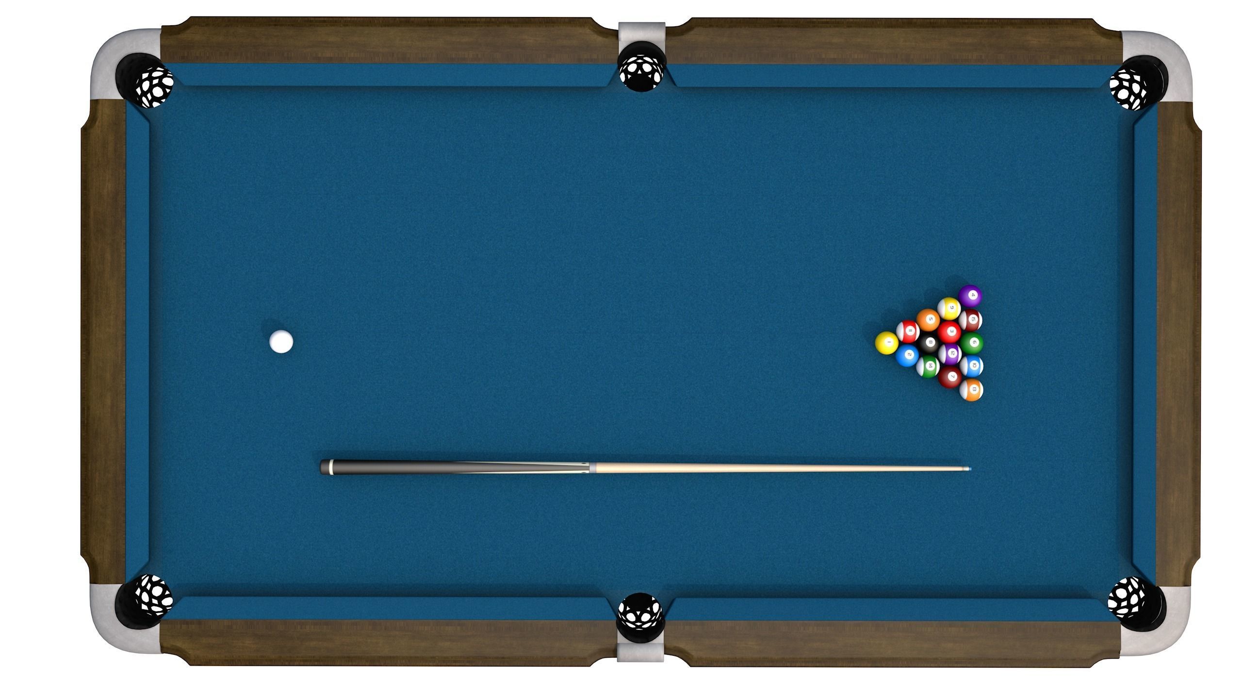 Pool Billiard Table 3D model | CGTrader