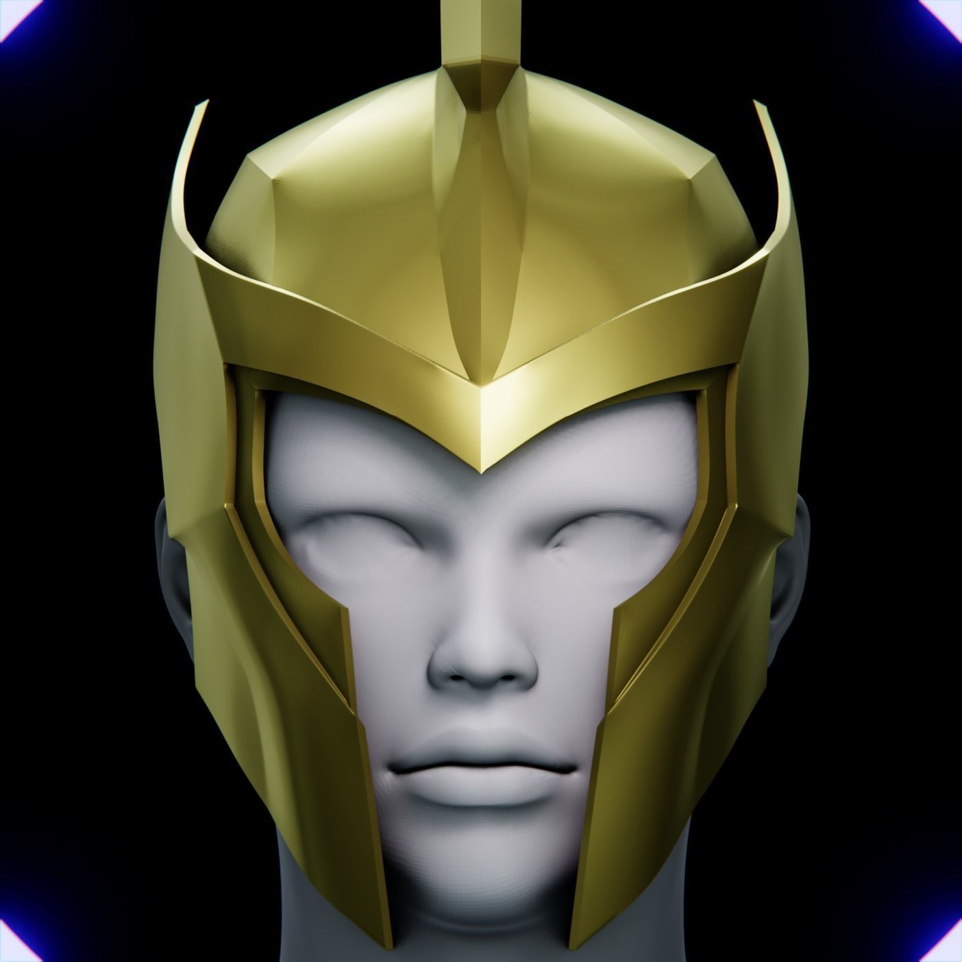 WONDER WOMAN SOLDIER HELMET V2 3D model 3D printable | CGTrader