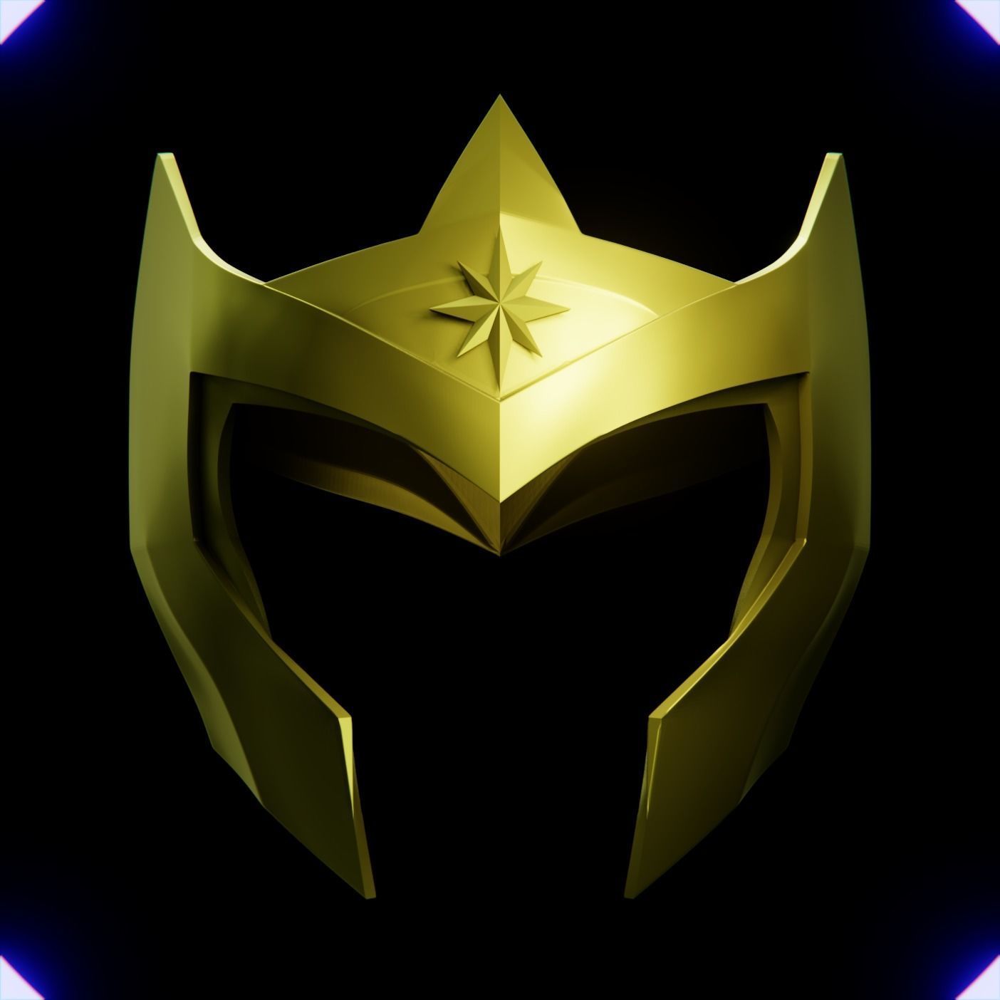 WONDER WOMAN SOLDIER HELMET V4 3D model 3D printable | CGTrader