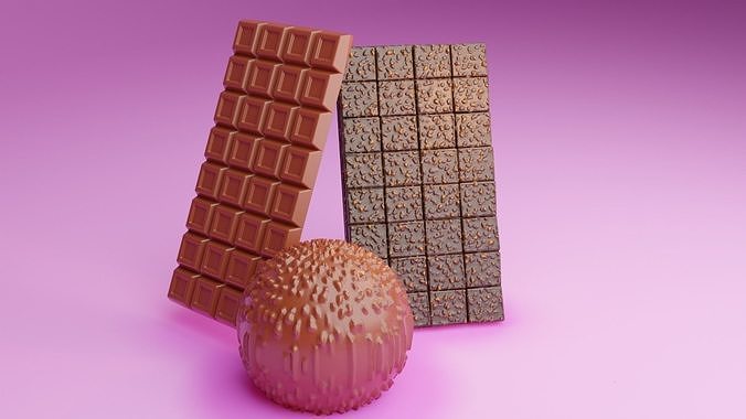 chocolate blender 3D model | CGTrader