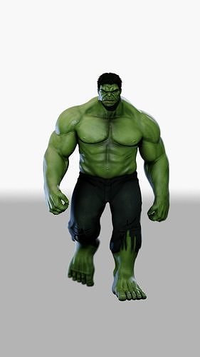 Hulk 3D MODEL 3D model | CGTrader