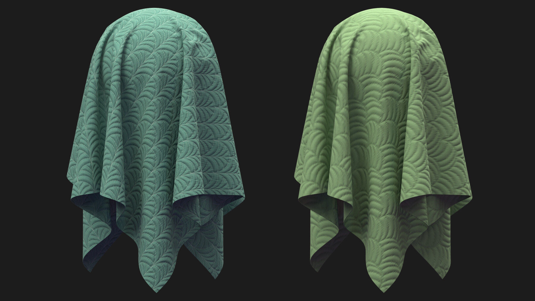 10 Textures of quilted fabrics SBSAR PNG 4K Texture | CGTrader