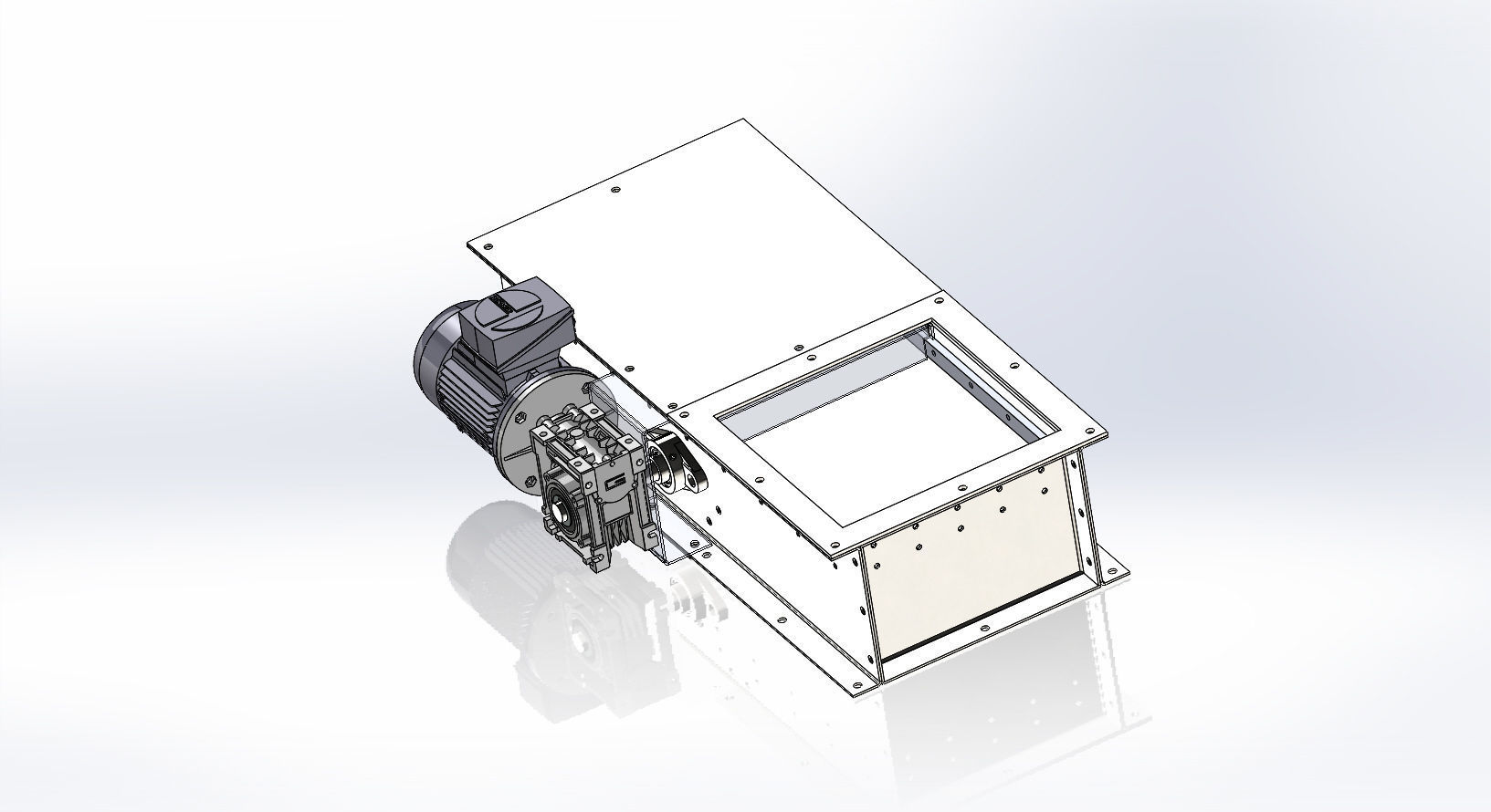 Motorized Slide gate 3D model | CGTrader