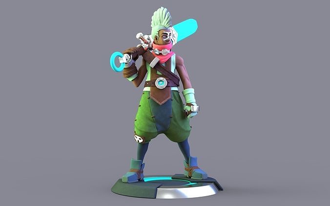 Ekko 3D Print Model 3D model 3D printable | CGTrader