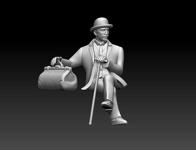 PASSENGER 3D model 3D printable | CGTrader