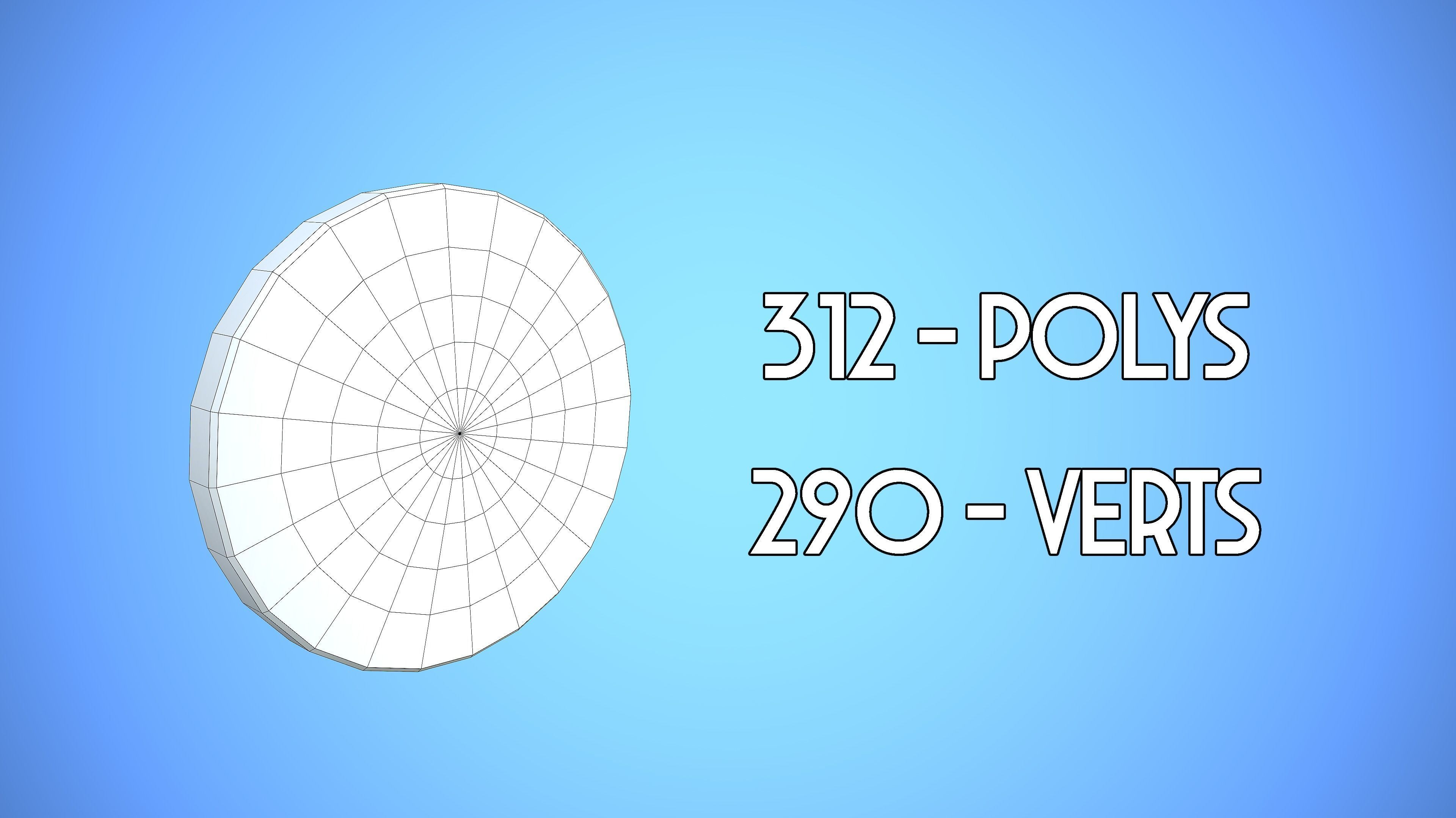 3D model ARCHERY TARGET CARTOON STYLIZED VR / AR / low-poly | CGTrader