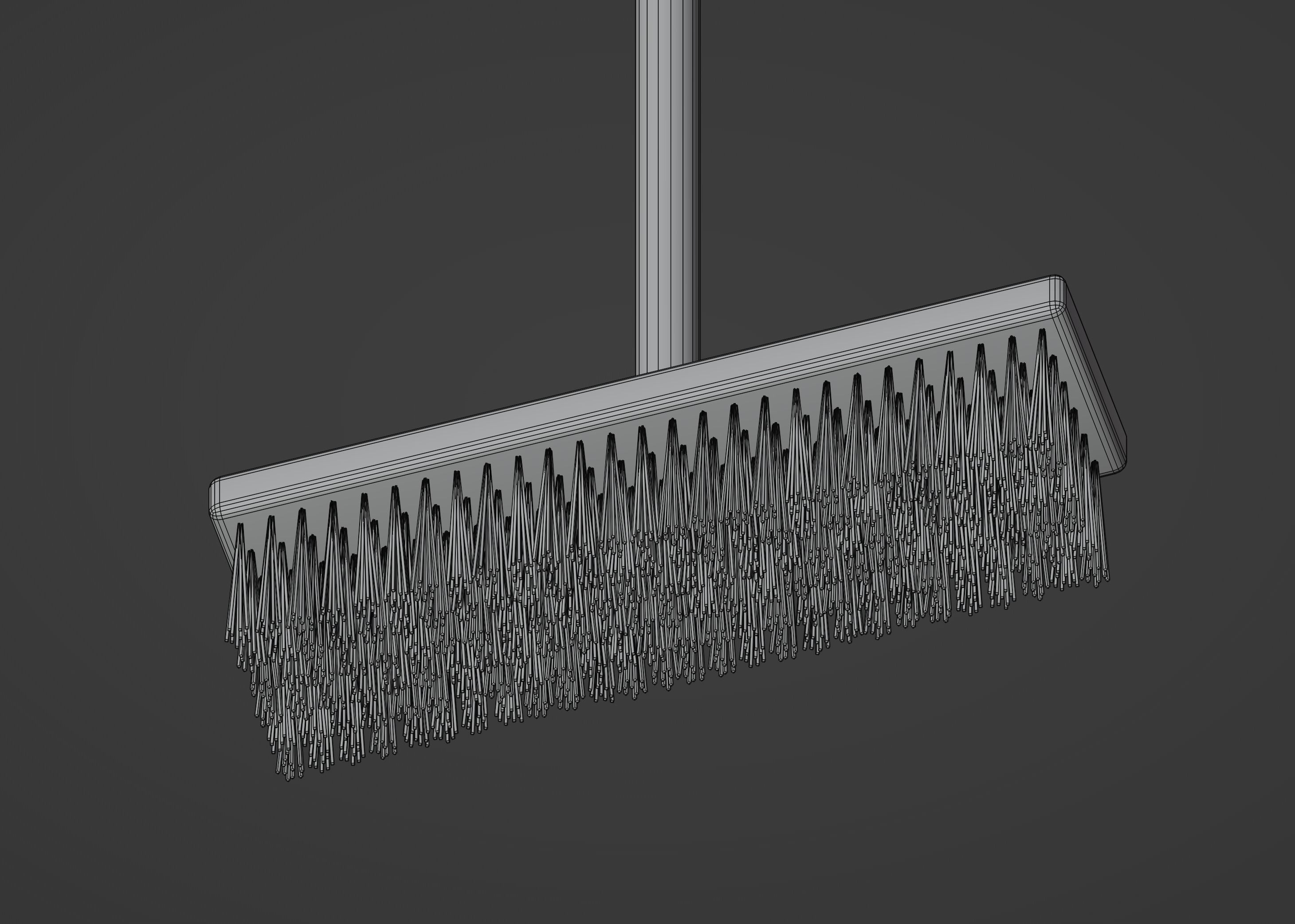 3D model Outdoor Broom VR / AR / low-poly | CGTrader