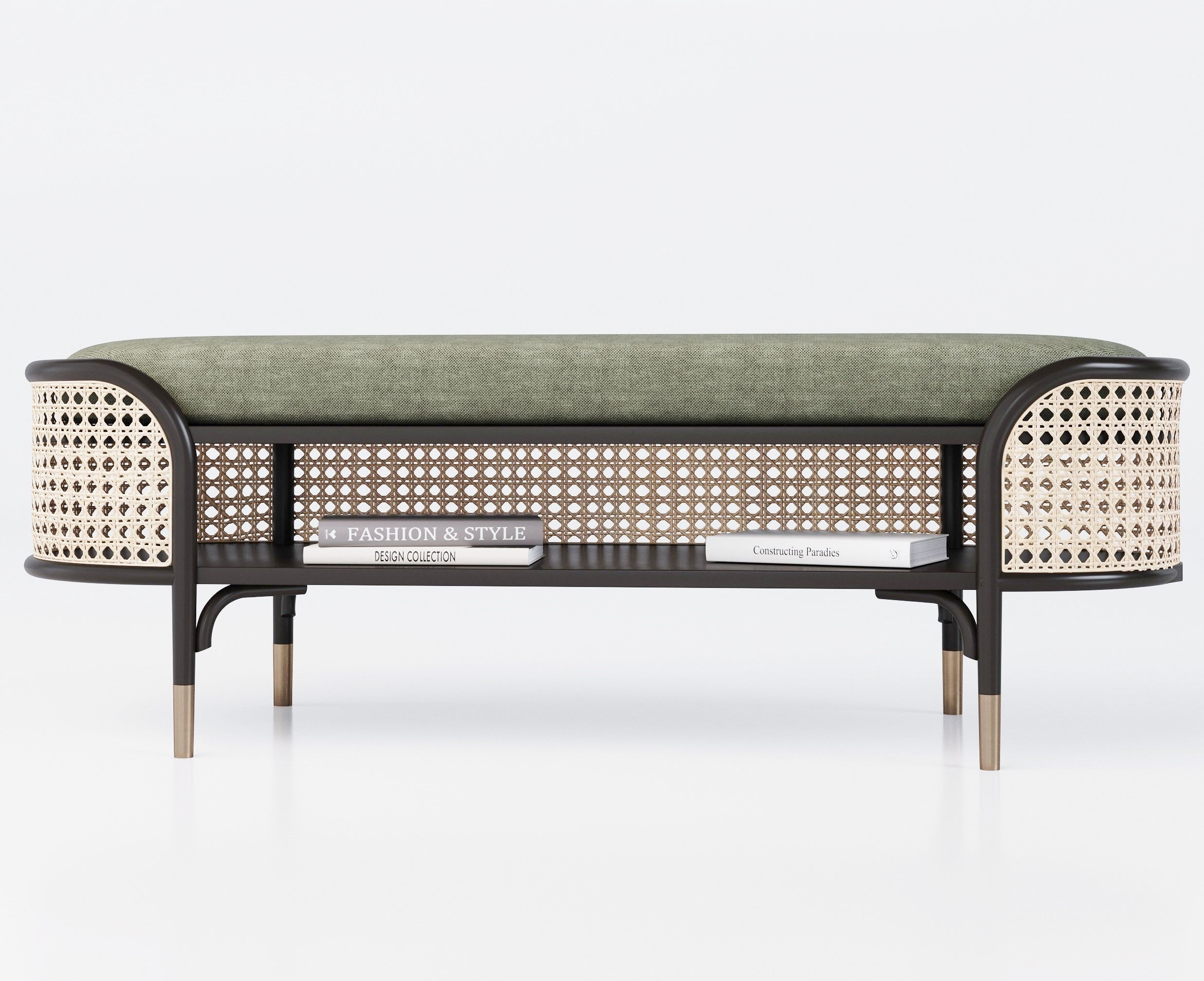 Mos bench 3D model | CGTrader