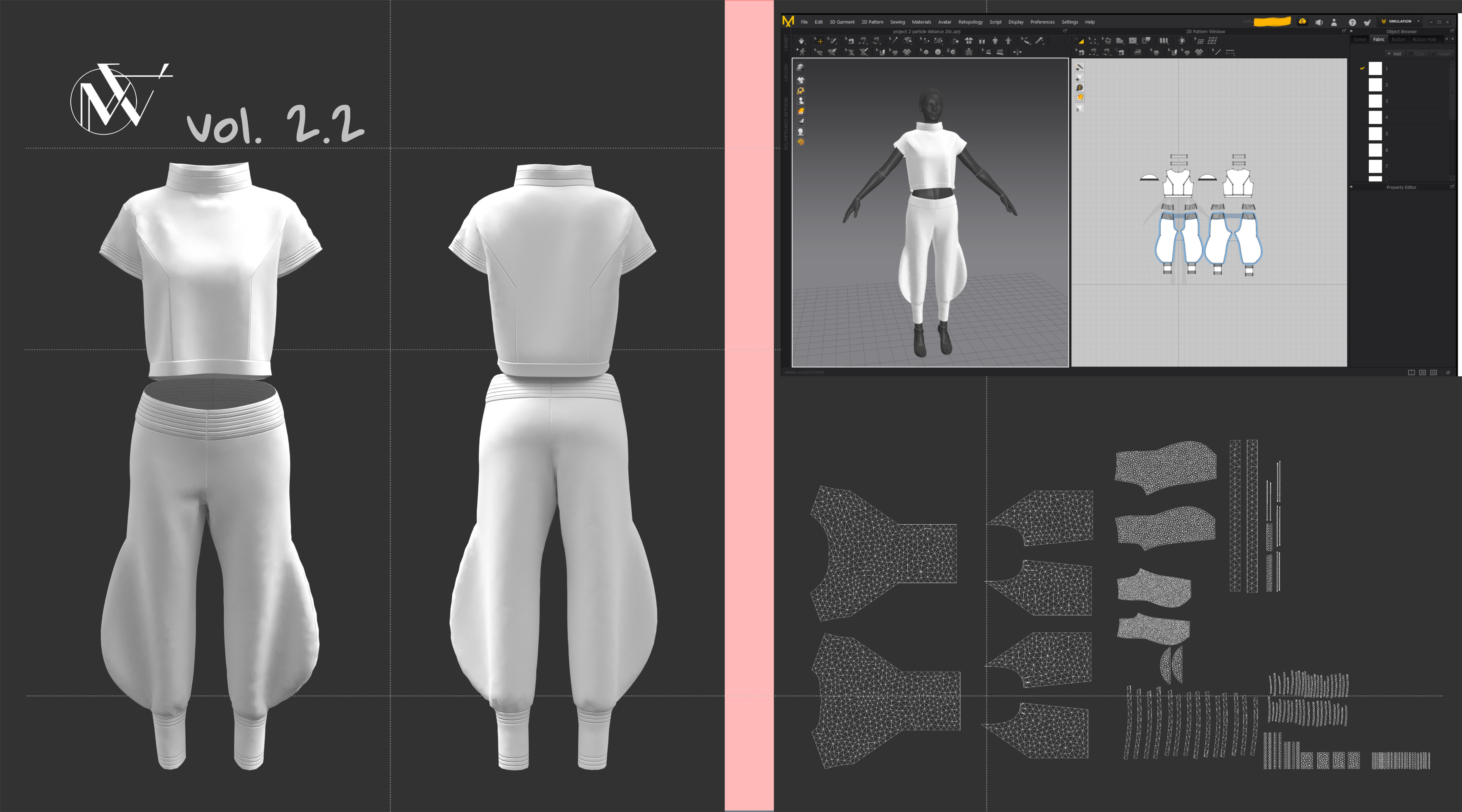 Female Outfit 3D model animated | CGTrader