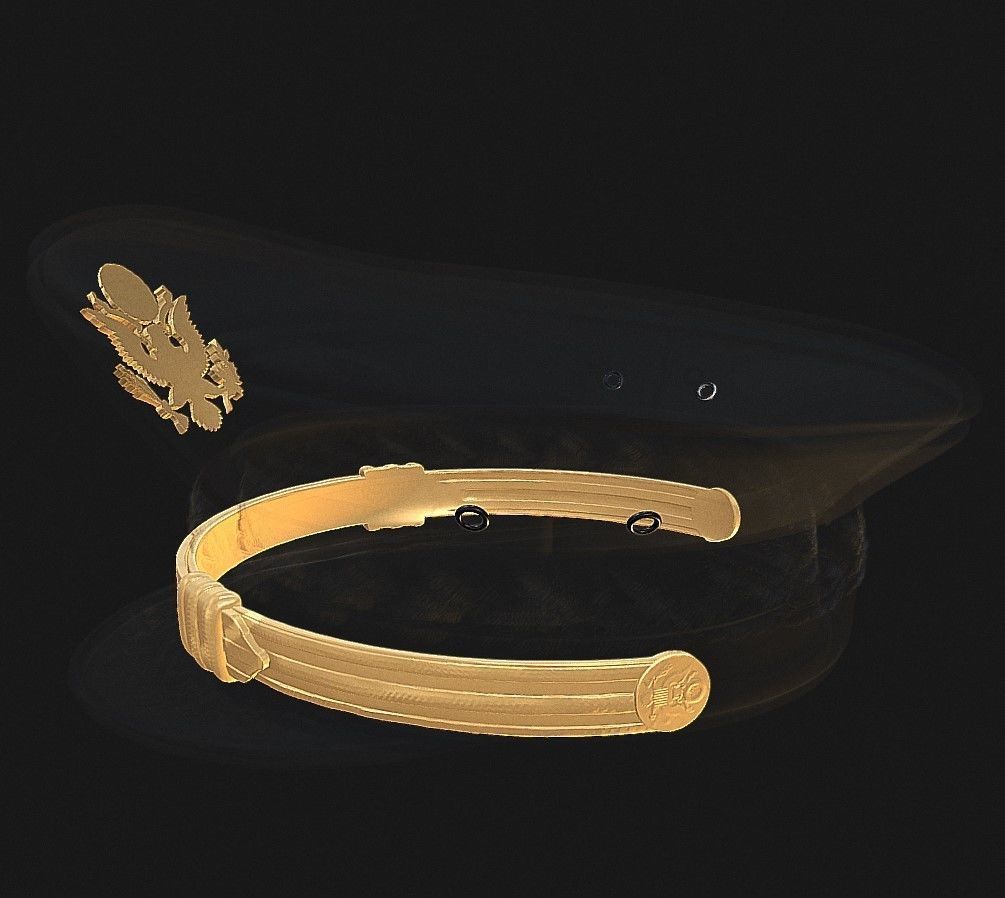 Military General s Hat 3D model 3D printable | CGTrader