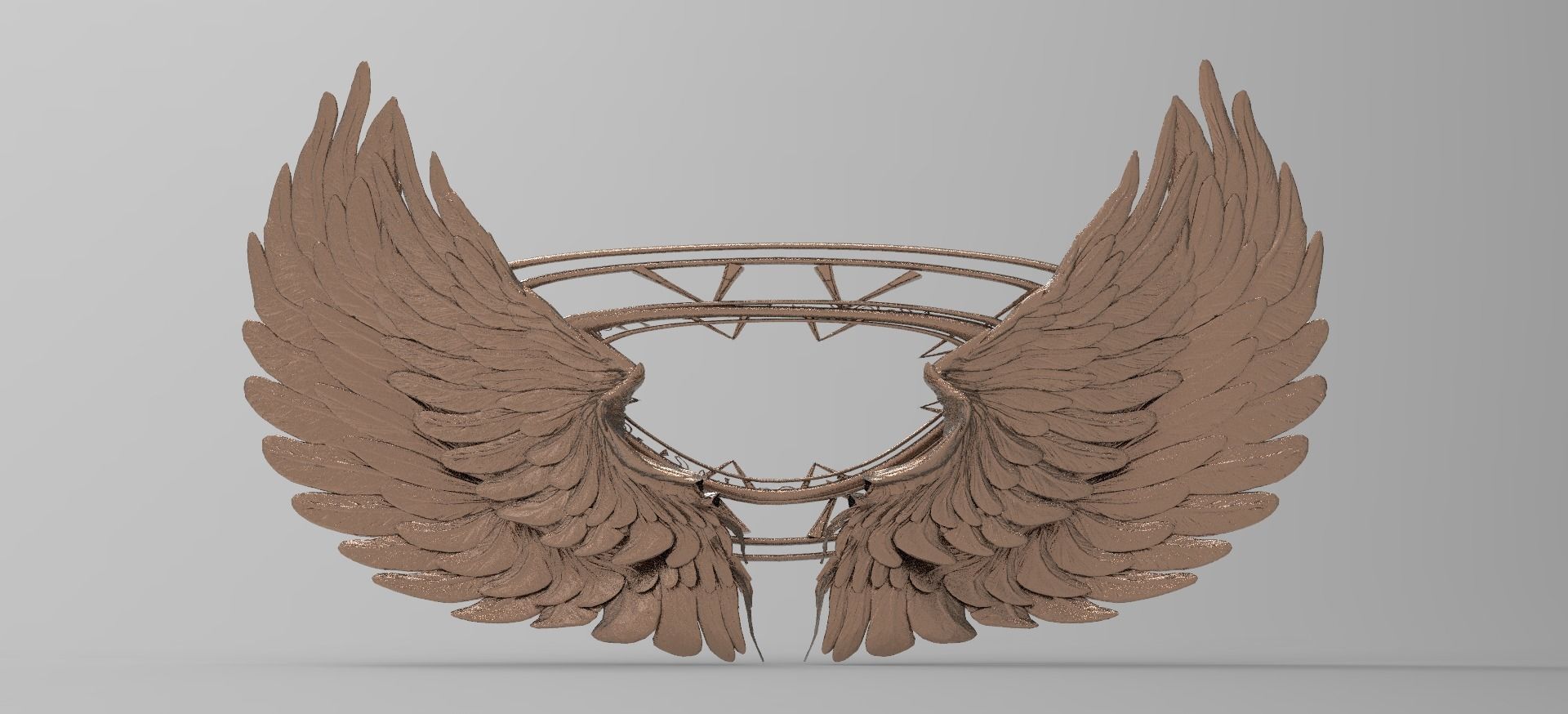 Metatron Wings 3D model | CGTrader