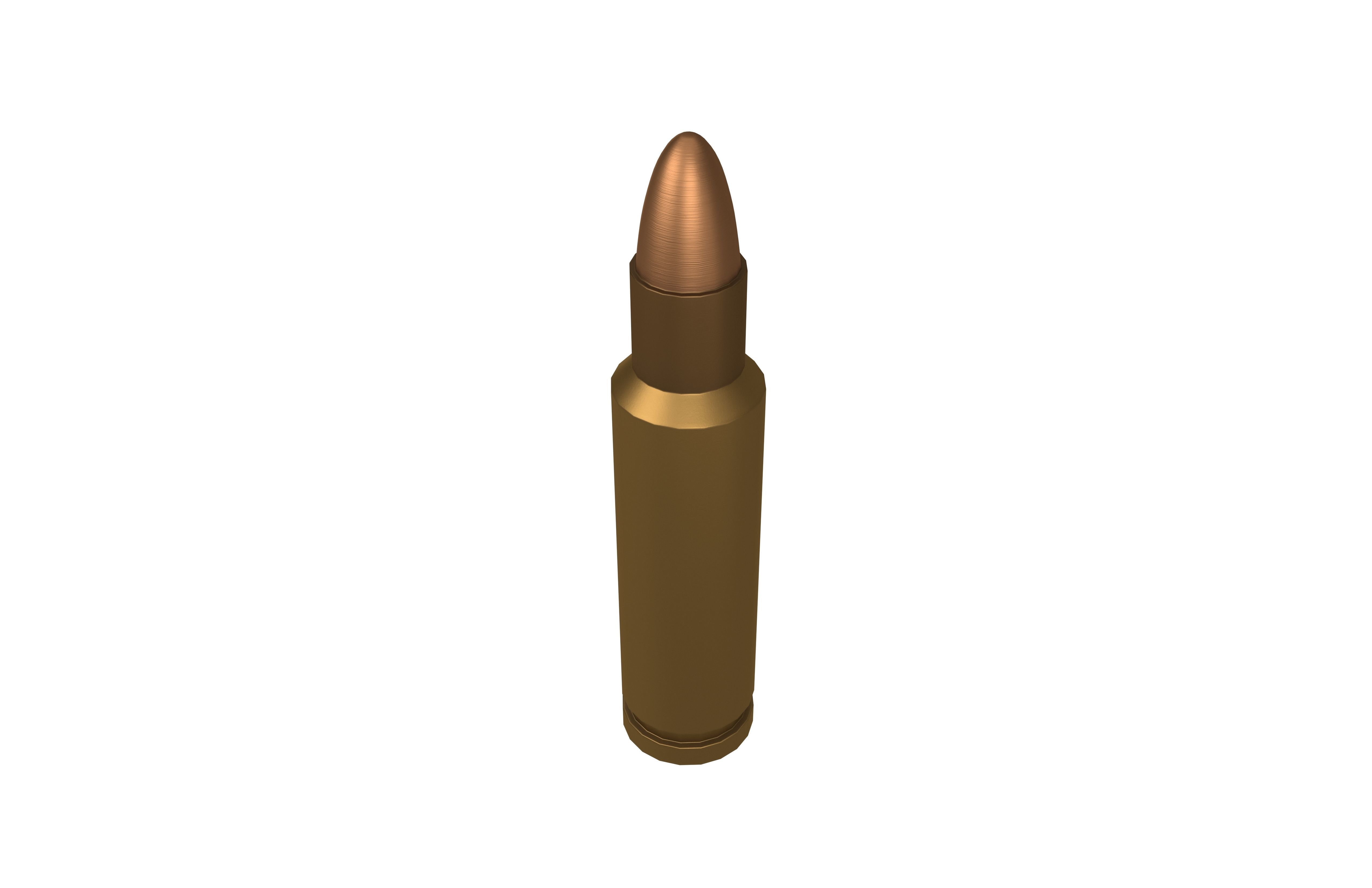 3D model Army Bullets v1 003 VR / AR / low-poly | CGTrader