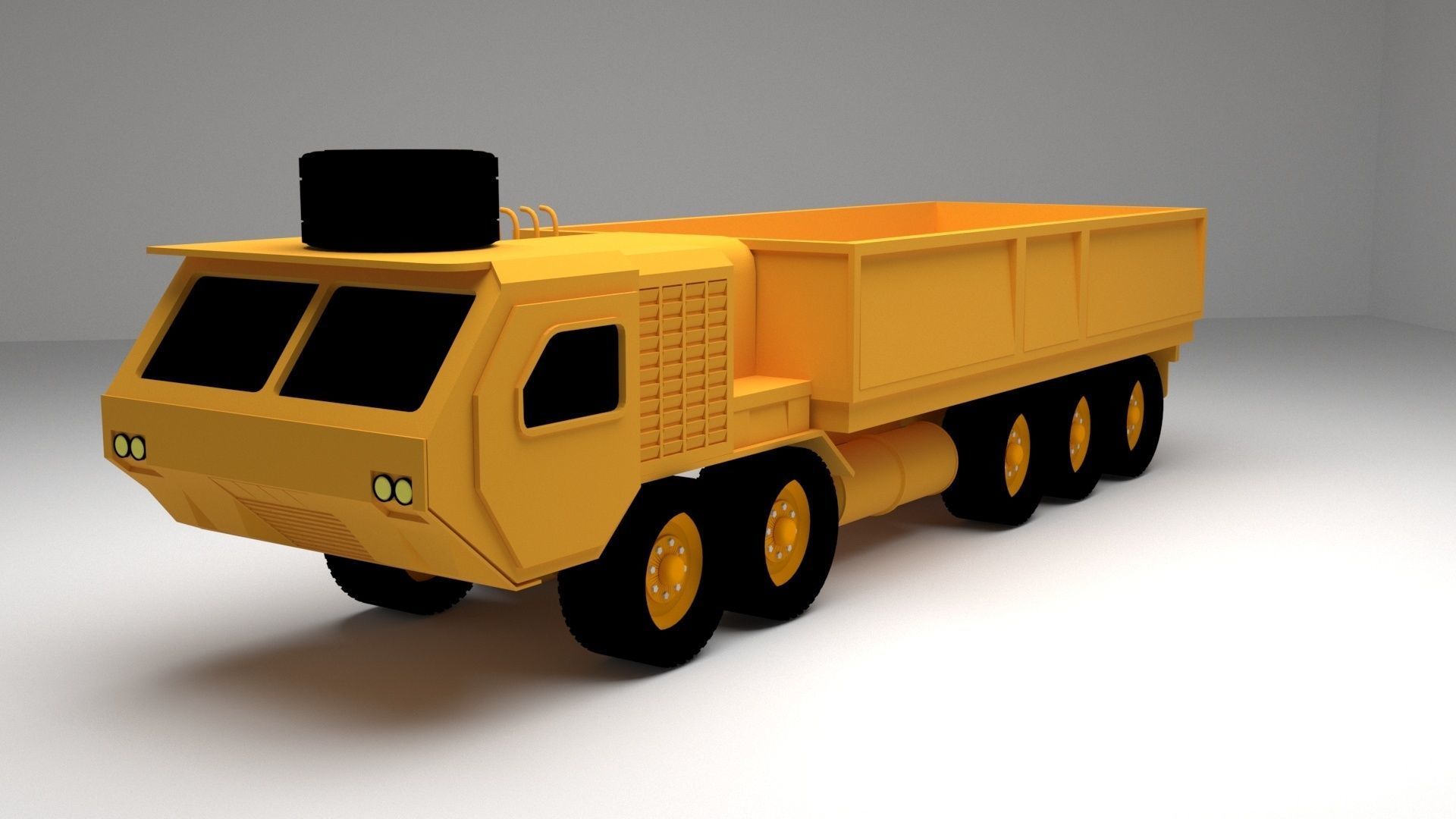 Model Truck 3D model | CGTrader