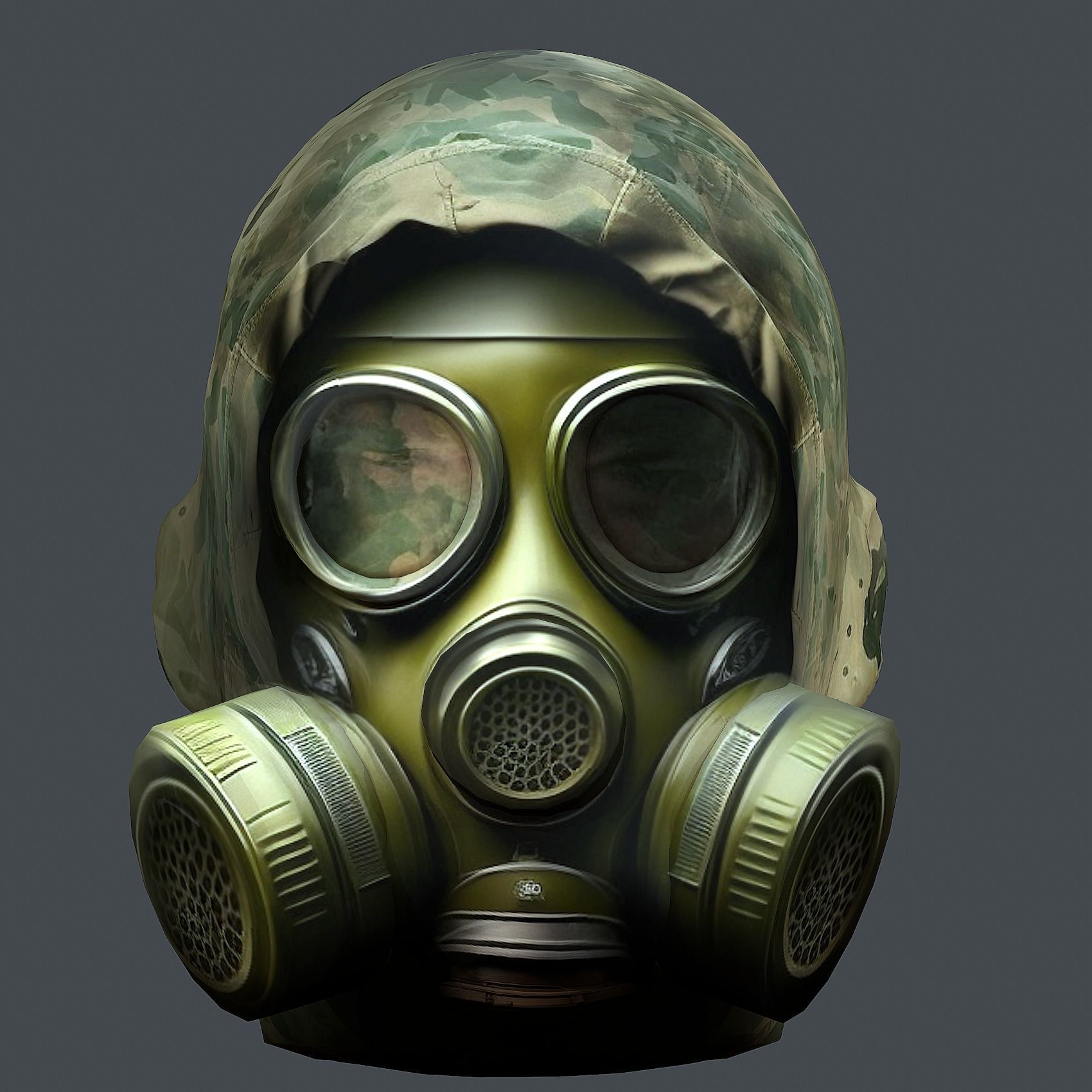 3D model Helmet 3d model military combat Military Low-poly VR / AR ...