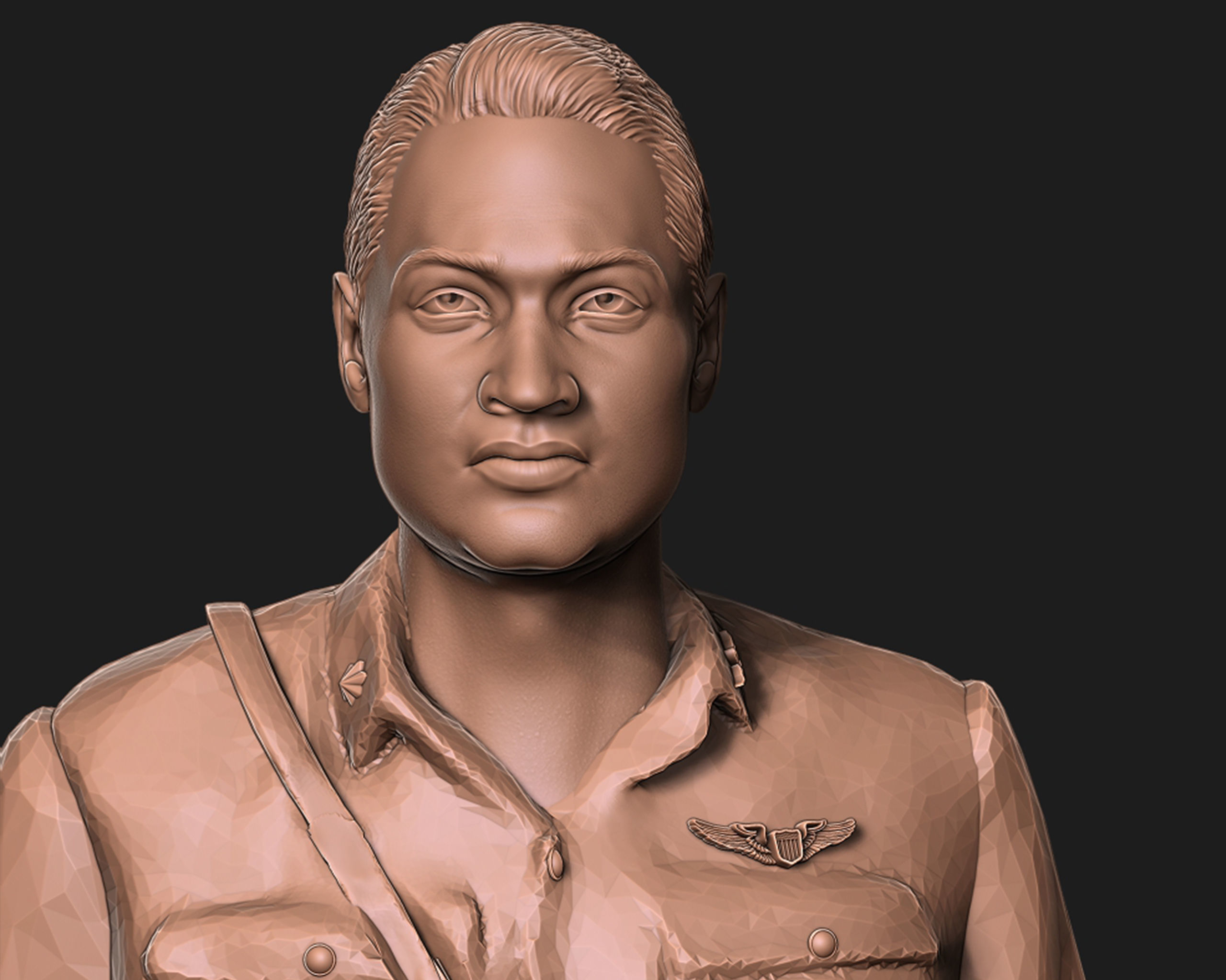 Pappy Boyington 3D model 3D printable | CGTrader